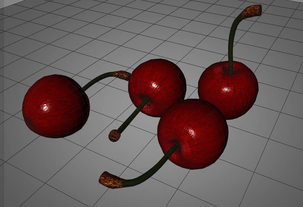 Cherry - 3D Model by 3dstudio