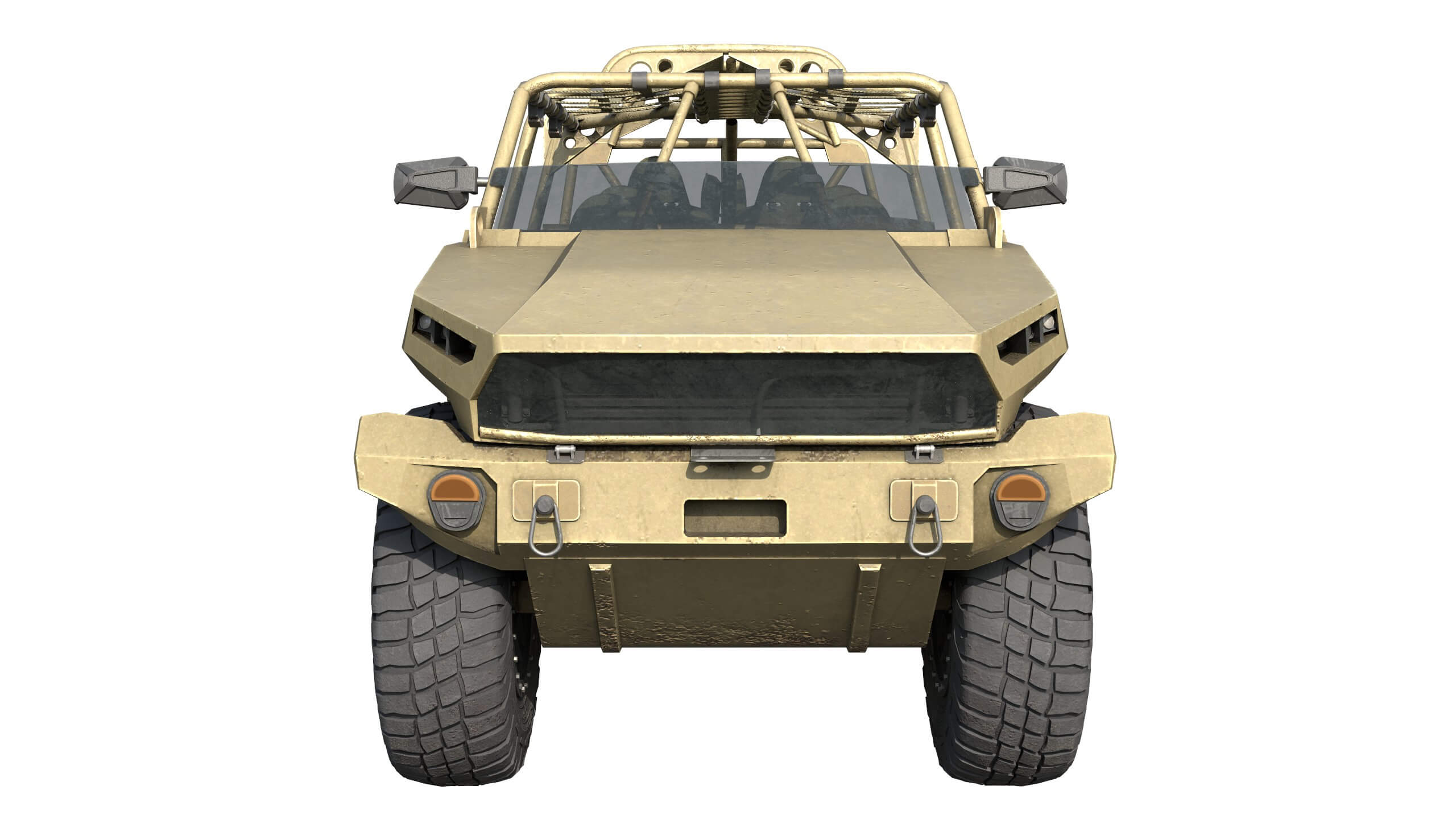 Chevy Colorado ZR2 Military Isv V2 - 3D Model by 3dstudio