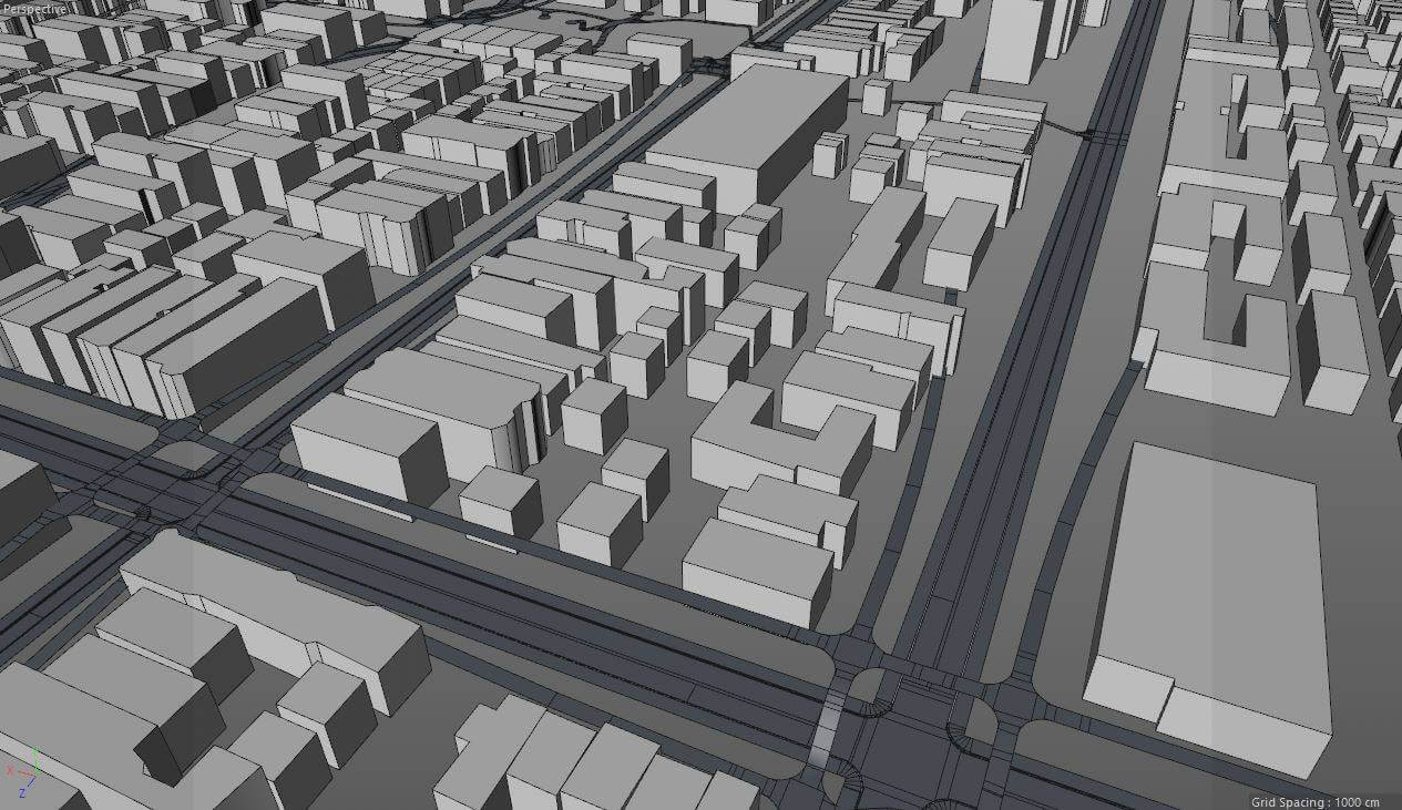 Chicago Illinois - 3D Model by 3dstudio