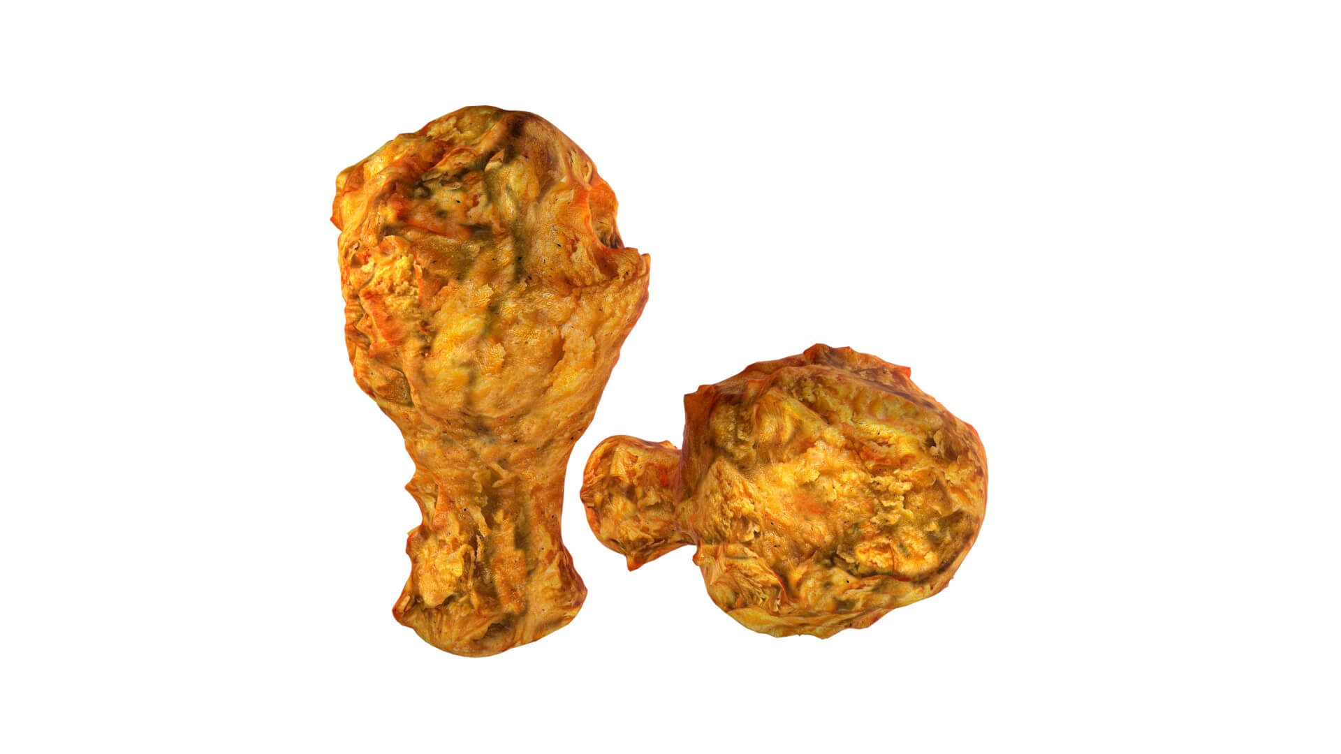 Chicken Leg Piece Crisp - 3D Model by 3dstudio