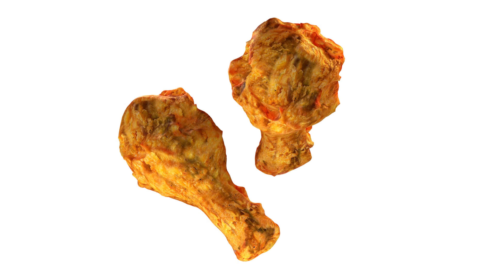 Chicken Leg Piece Crisp - 3D Model by 3dstudio