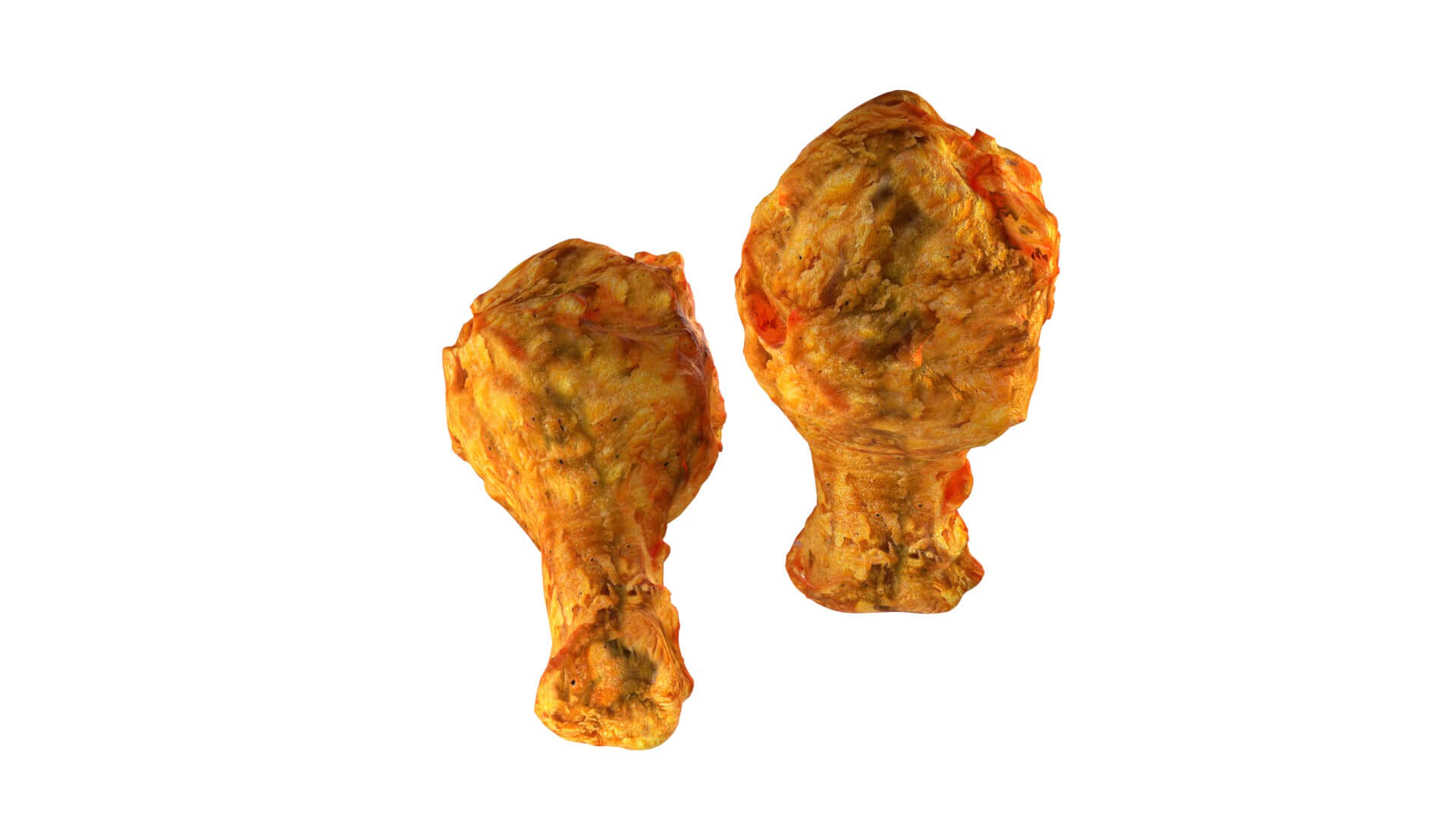 Chicken Leg Piece Crisp - 3D Model by 3dstudio