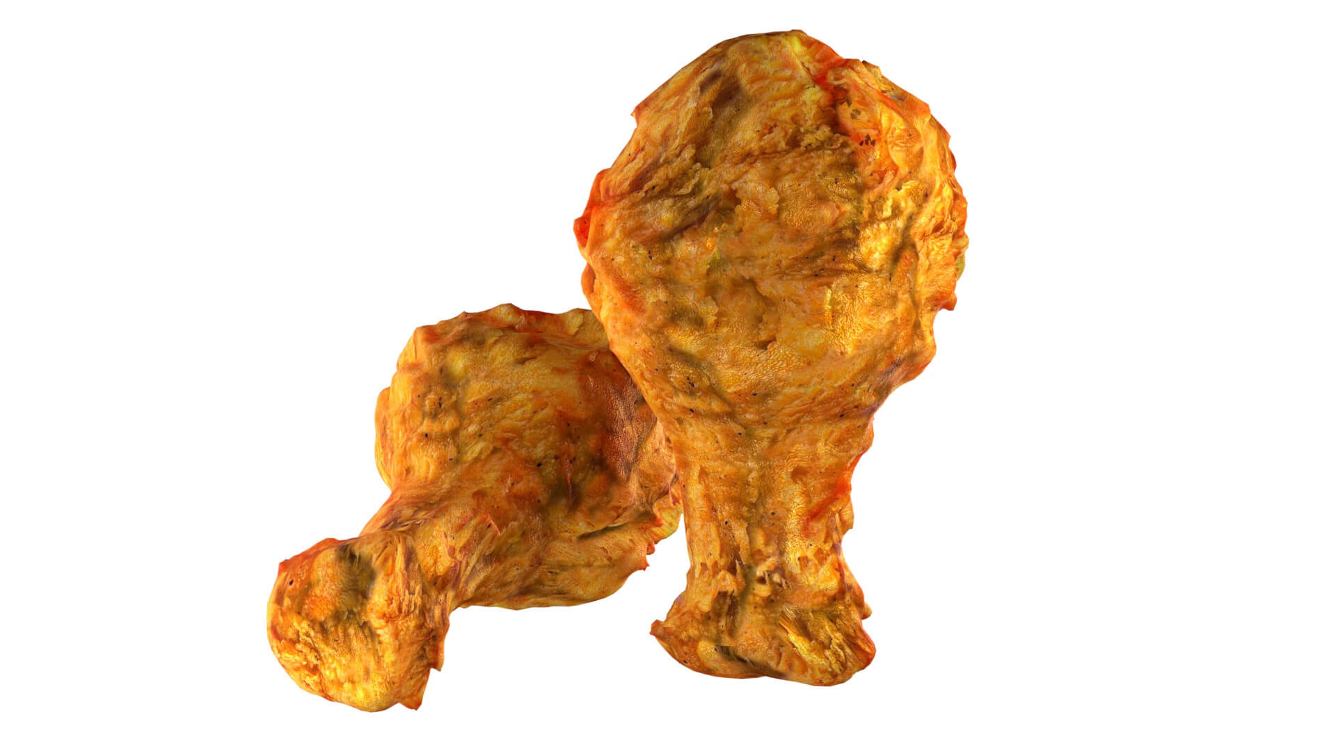 Chicken Leg Piece Crisp - 3D Model by 3dstudio