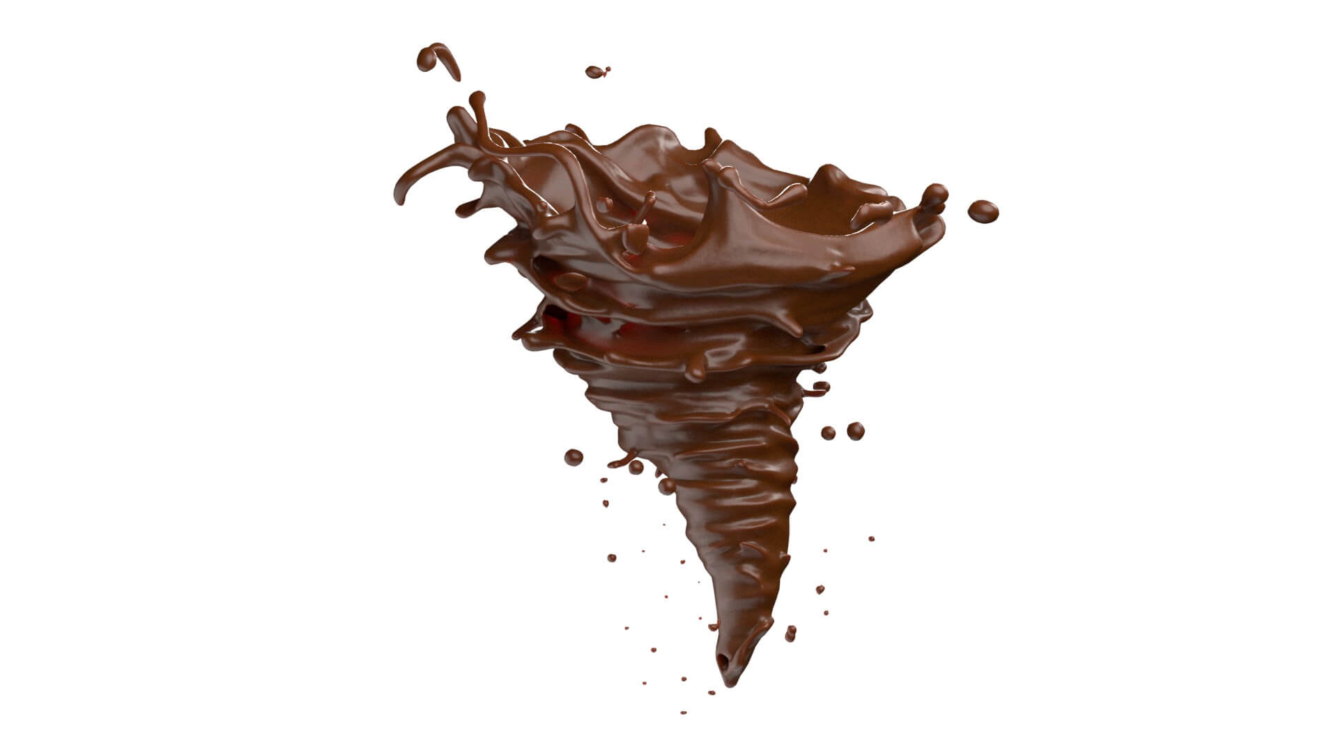 Chocolate Splash V10 - 3D Model by 3dstudio