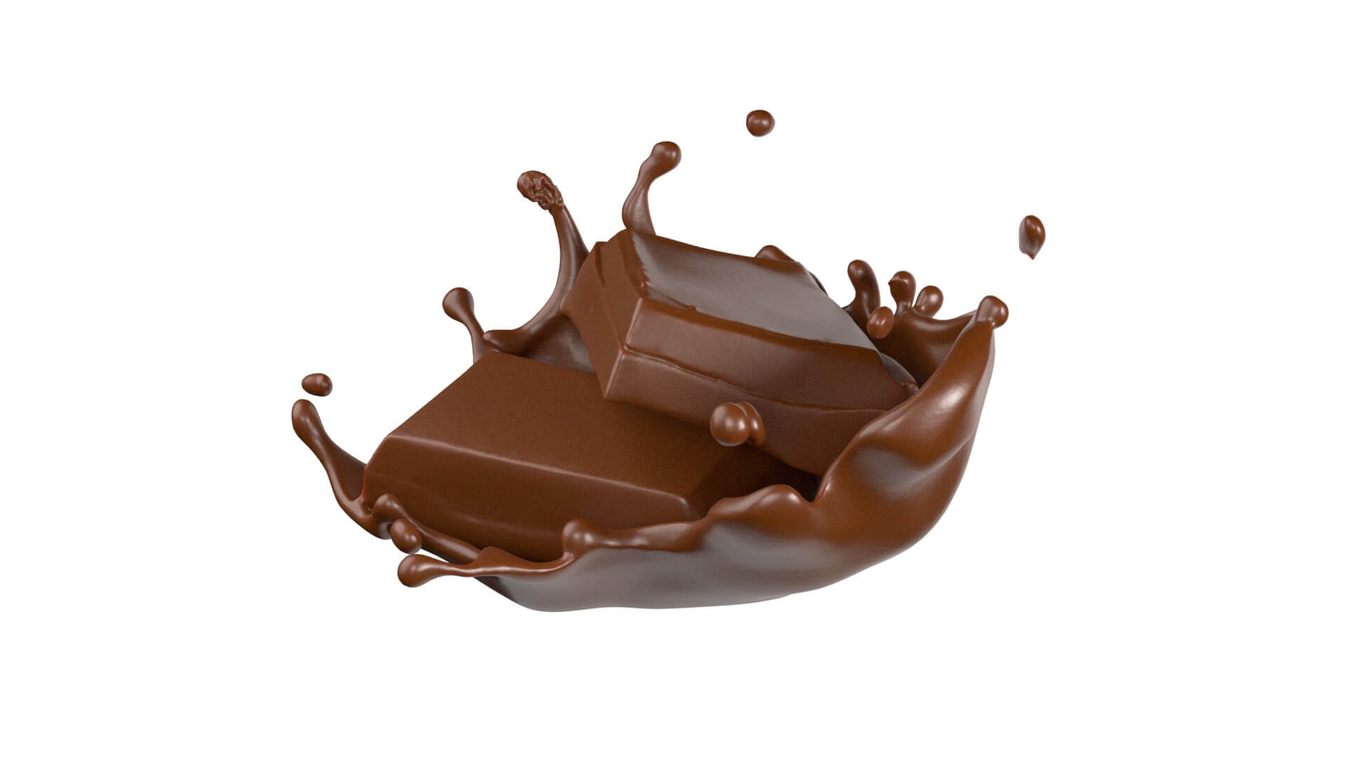 Chocolate Splash V12 - 3D Model by 3dstudio