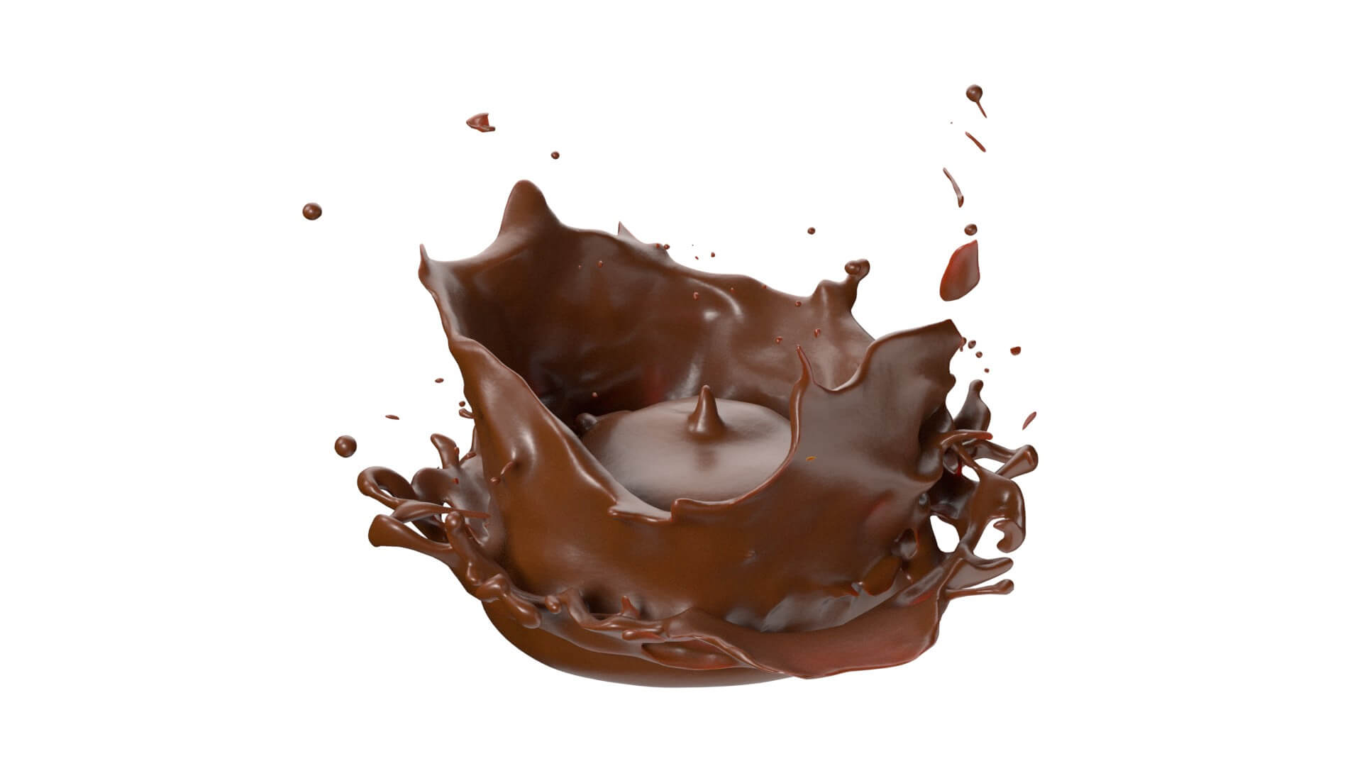 Chocolate Splash V13 - 3D Model by 3dstudio