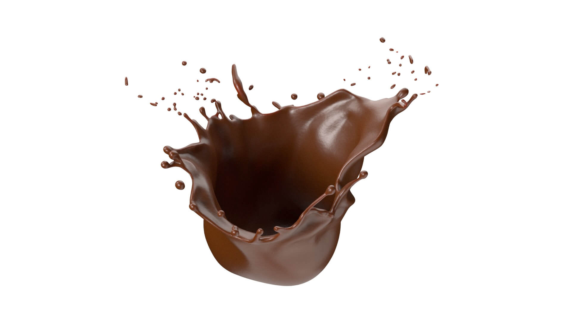 Chocolate Splash V15 - 3D Model by 3dstudio