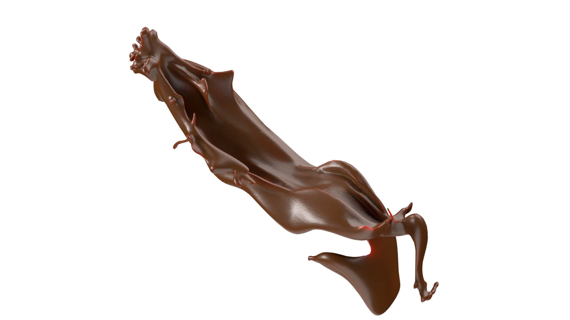 Chocolate Splash v20 - 3D Model by 3dstudio