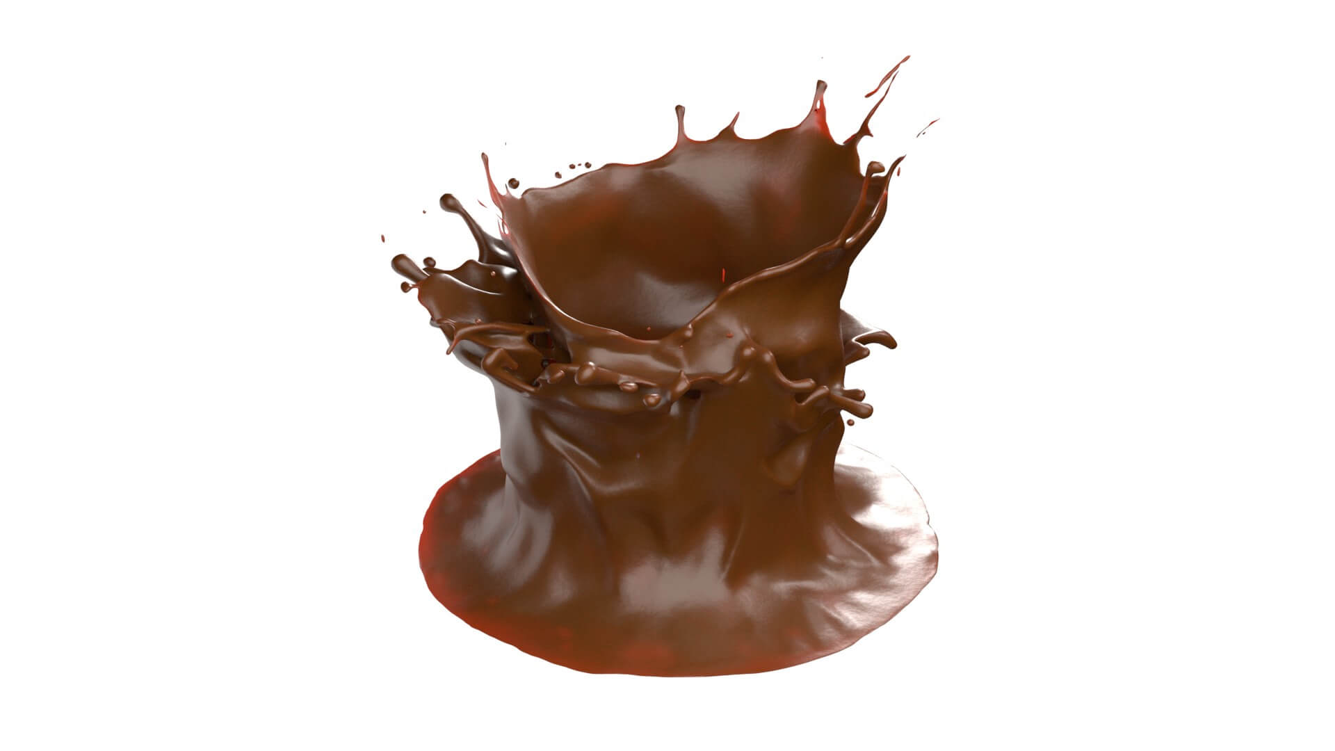 Chocolate Splash V28 - 3D Model by 3dstudio