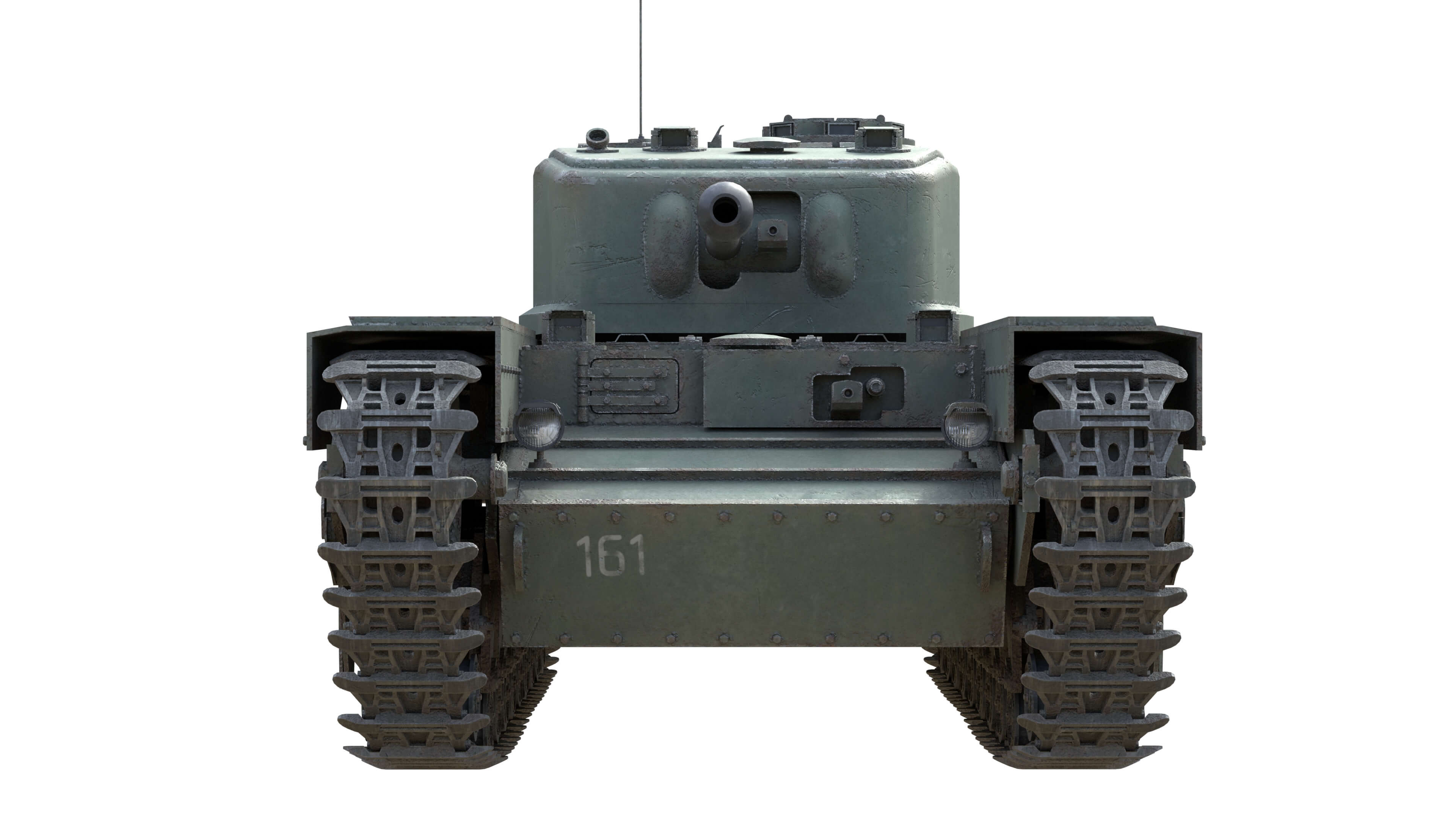 Churchill MK.IV Infantry Tank - 3D Model by 3dstudio