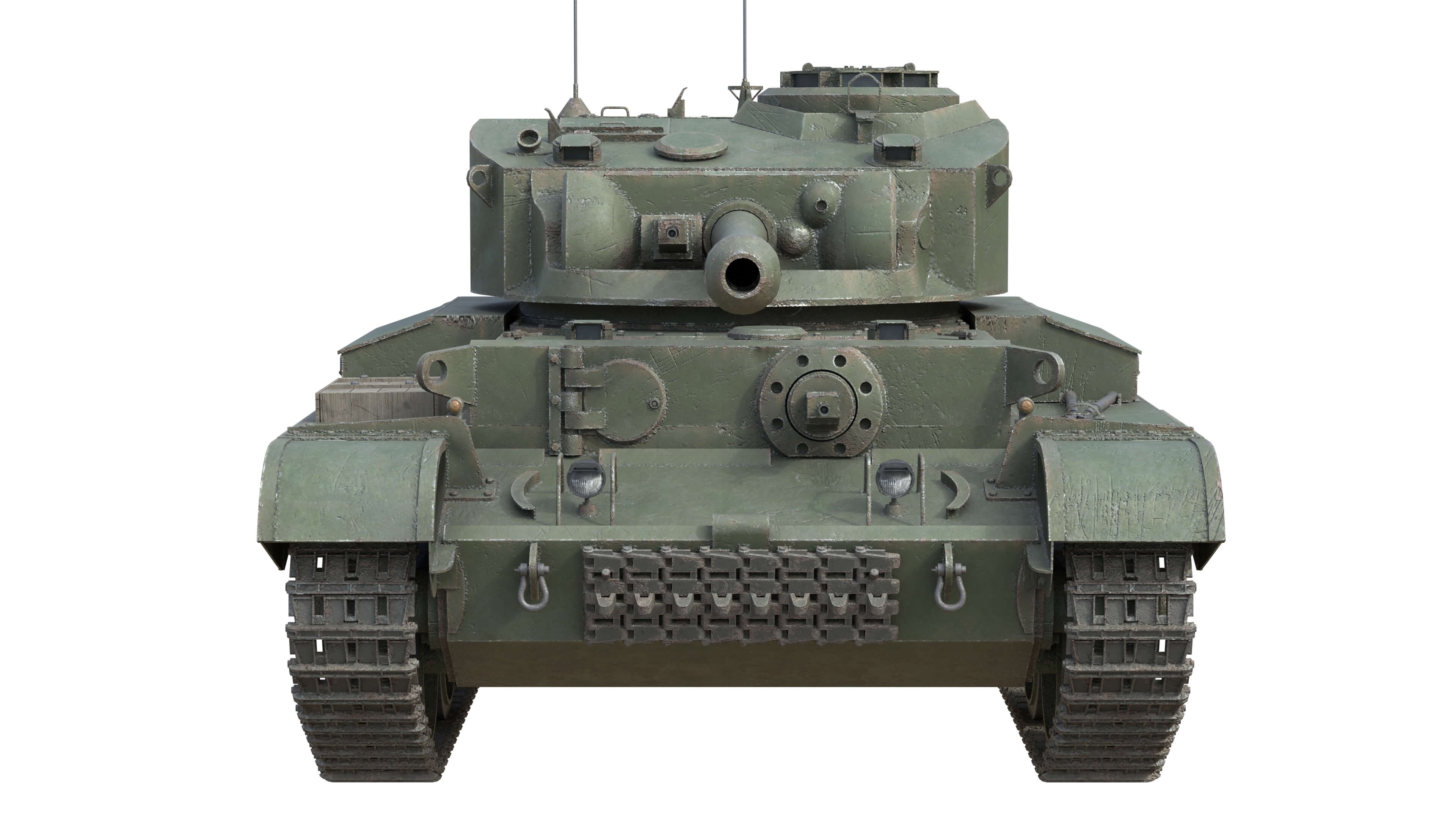 Comet 1 A34 British Cruiser Tank - 3D Model by 3dstudio