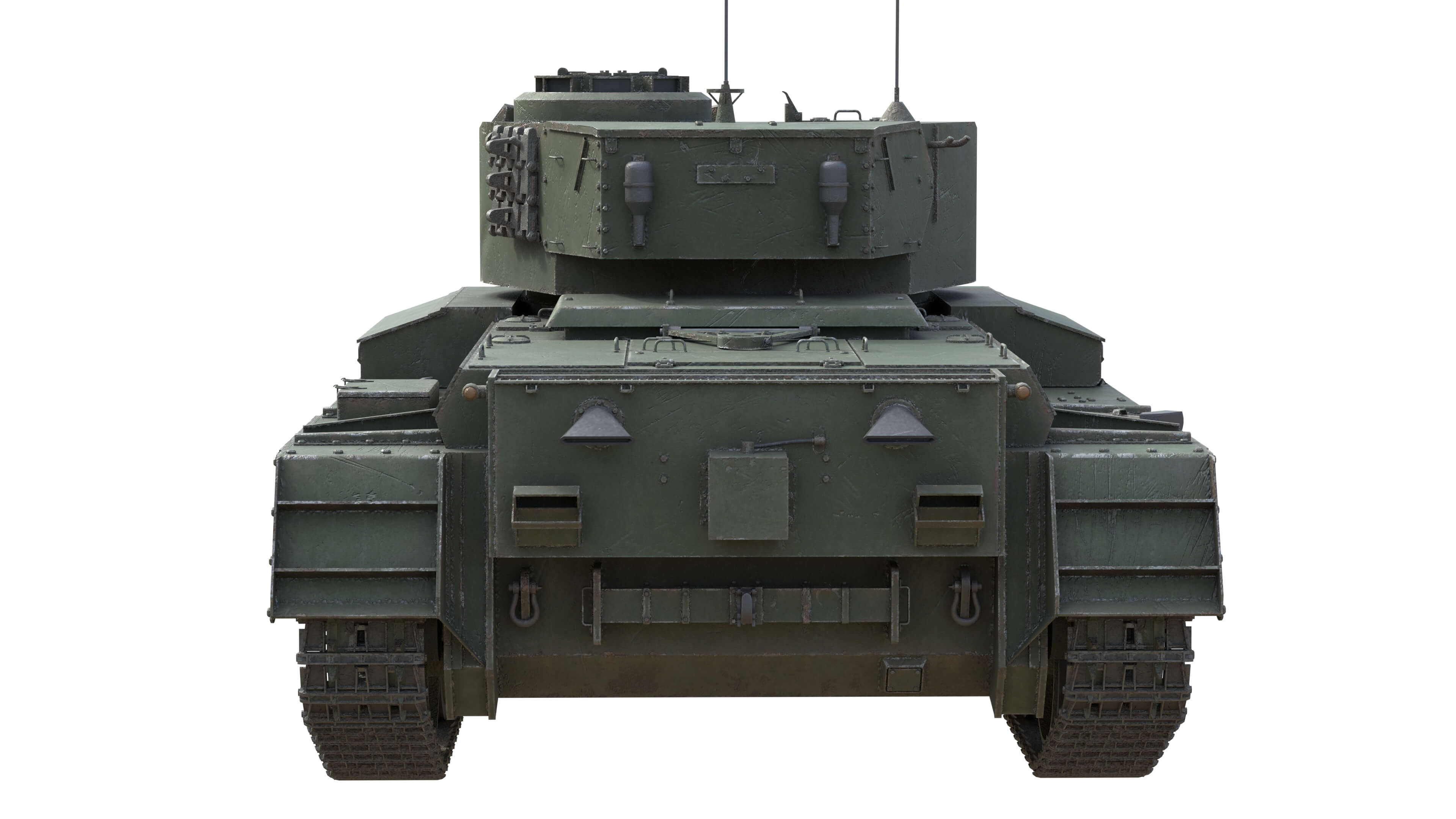 Comet 1 A34 British Cruiser Tank - 3D Model by 3dstudio