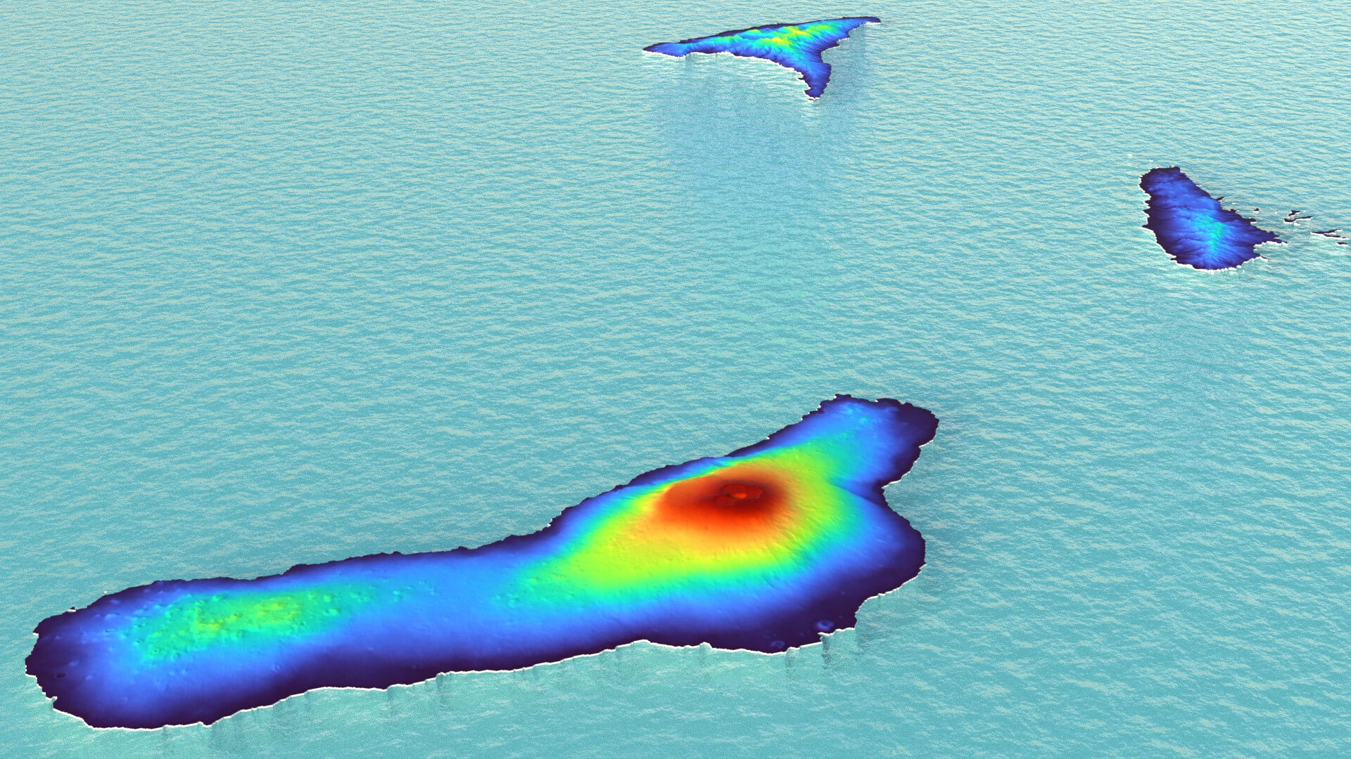 Comoros Komori Comores Terrain Map - 3D Model by 3dstudio