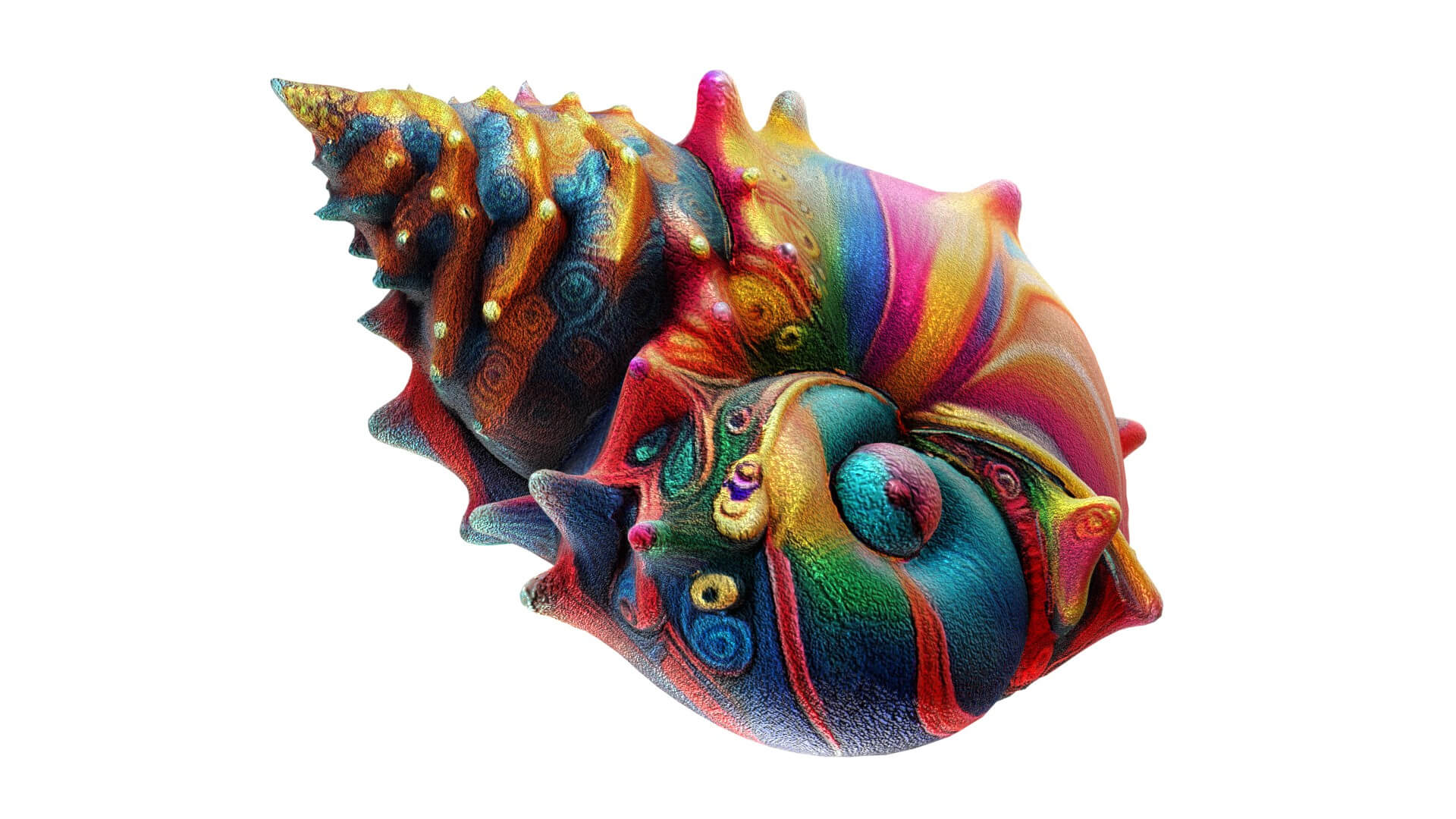 Conch Shell V9 - 3D Model by 3dstudio