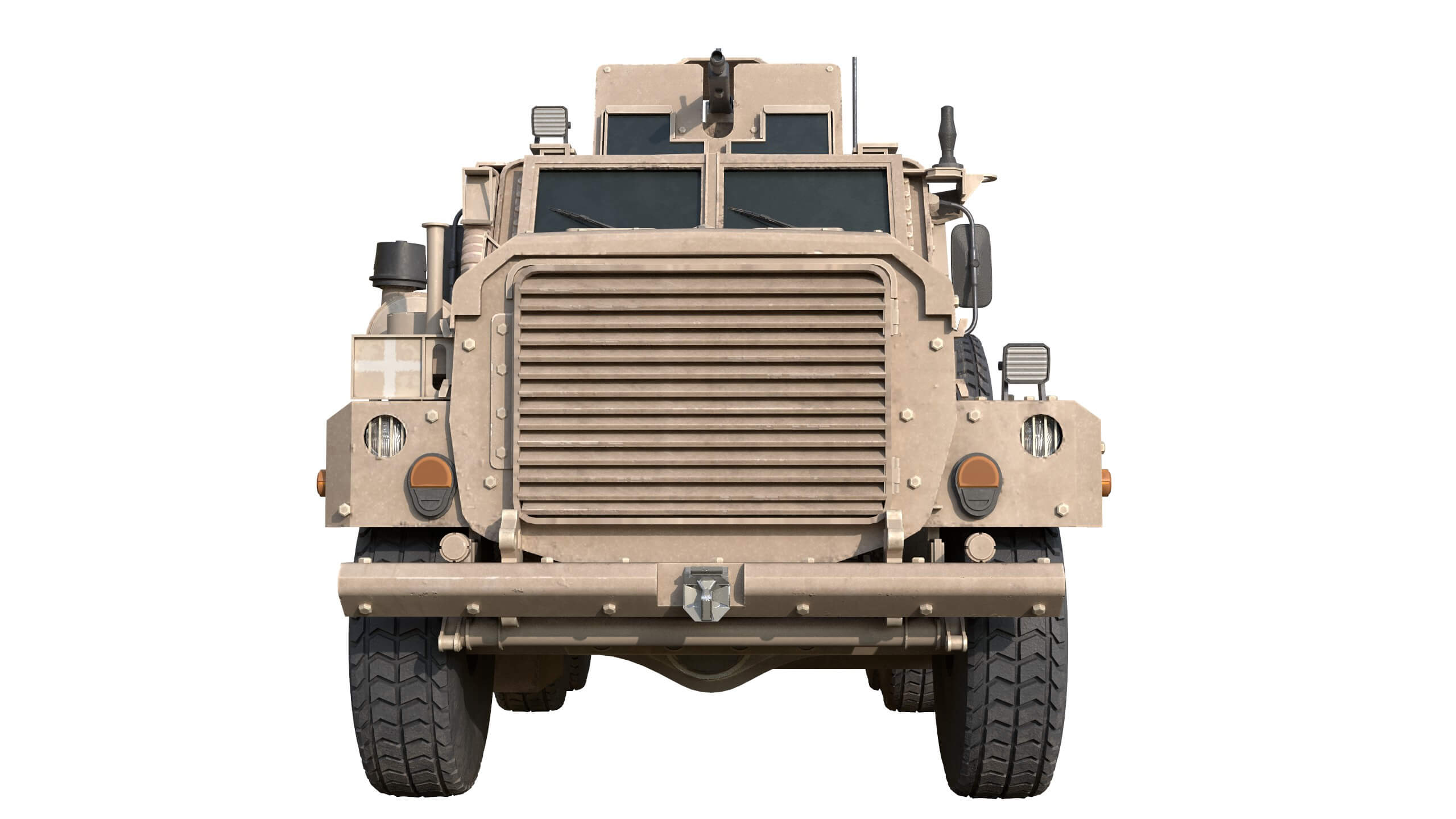 Cougar MRAP Mine Resistant Ambush Protected Vehicle 3D Model by 3dstudio