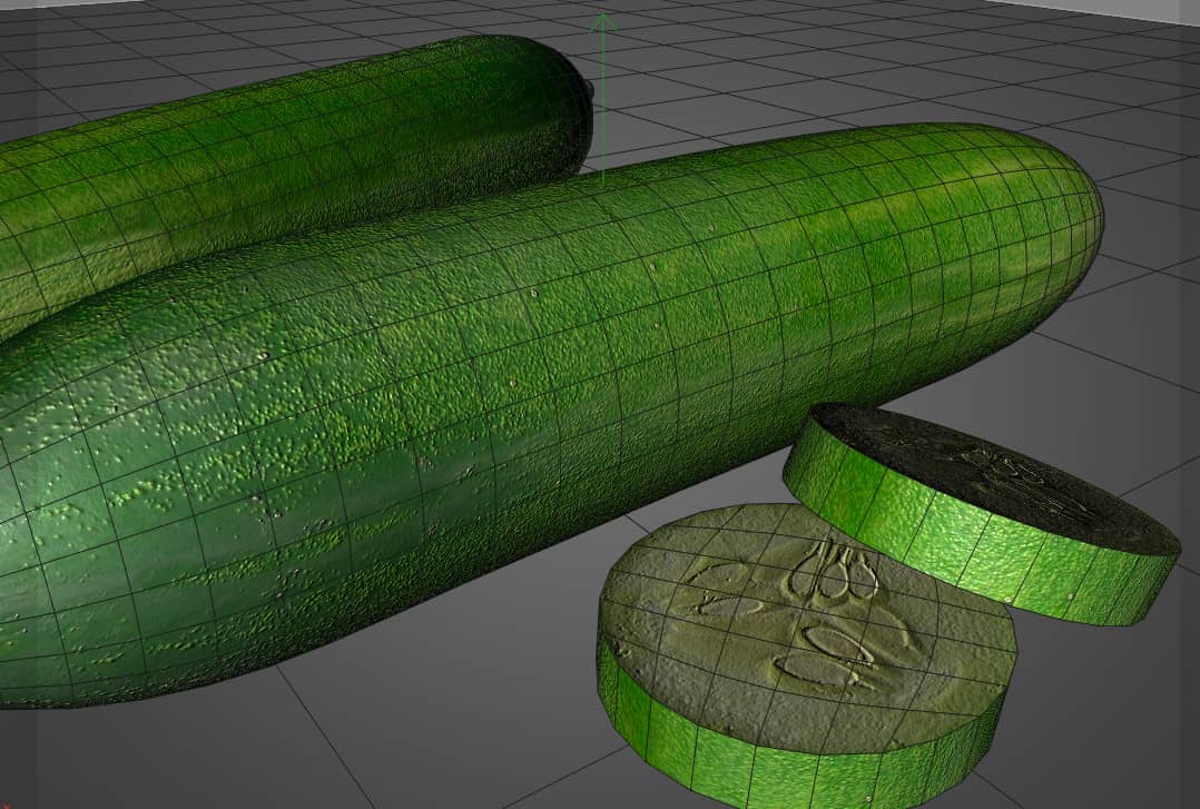 Cucumber - 3D Model by 3dstudio