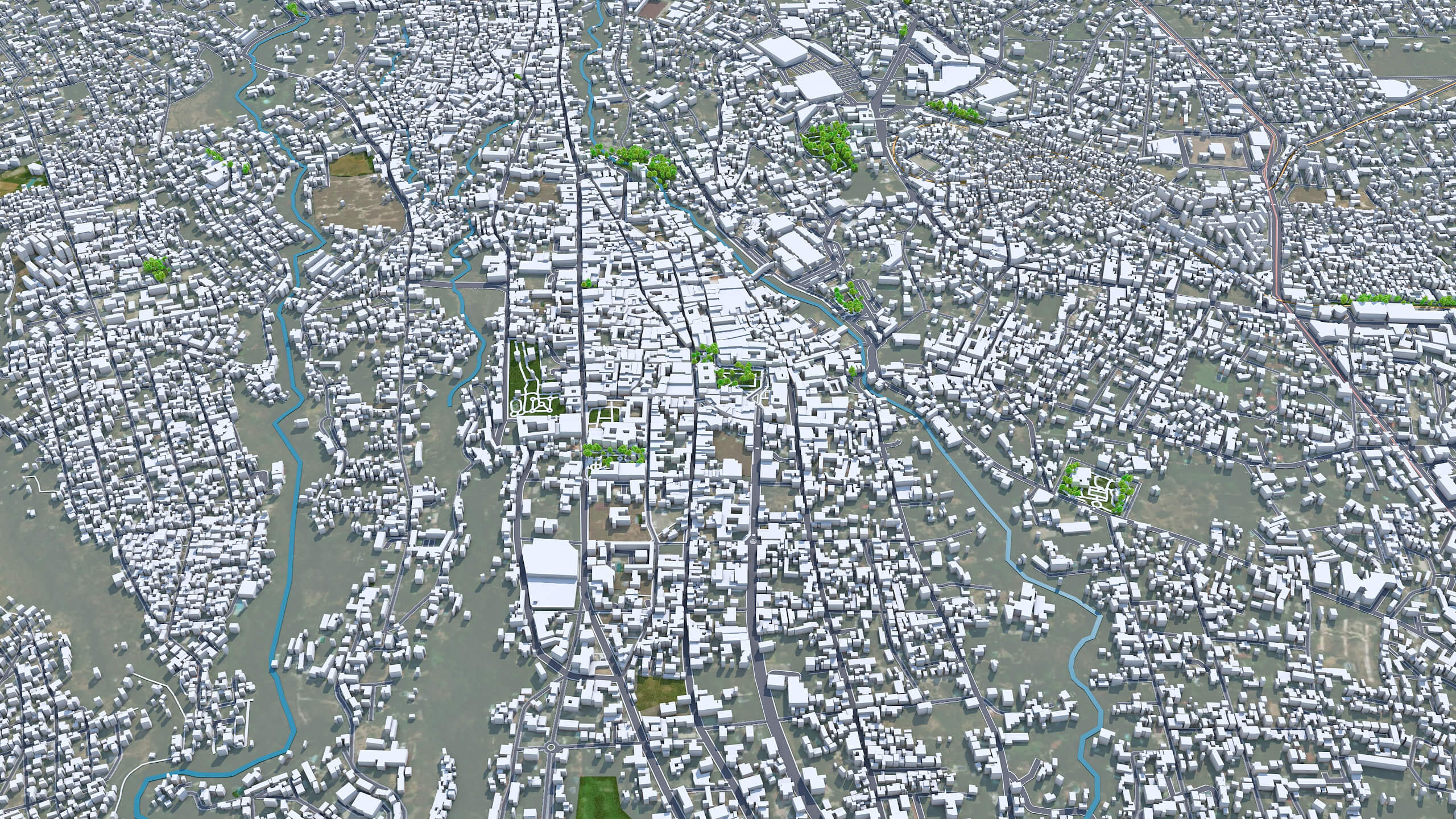 Cuernavaca City Morelos Mexico 3D Model 30km by 3dstudio