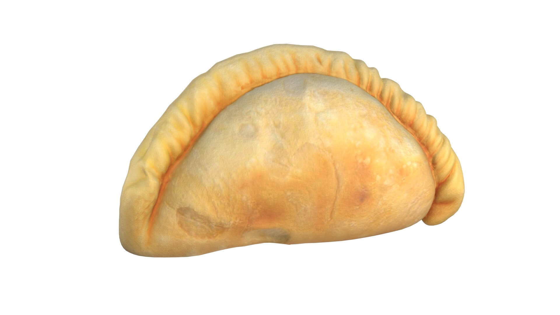 Curry Puff Pastry - 3D Model by 3dstudio