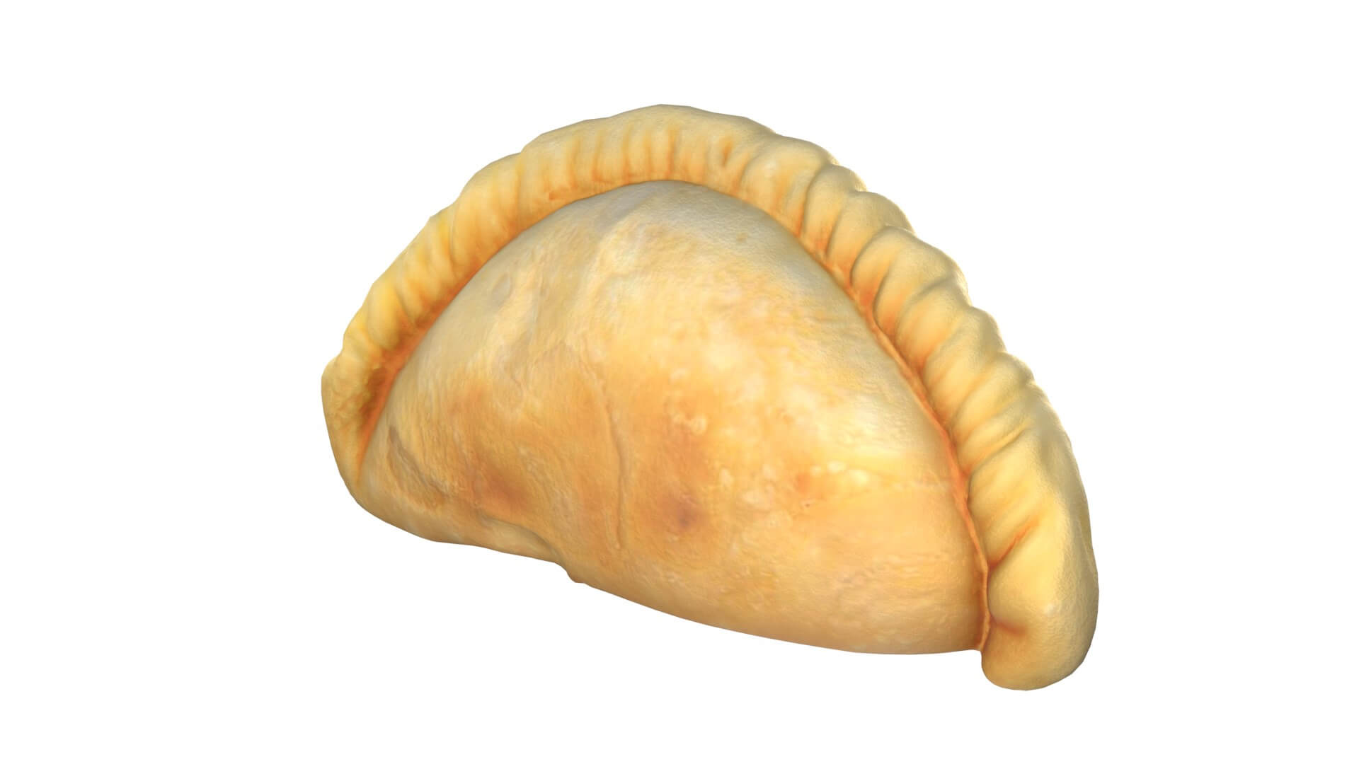 Curry Puff Pastry - 3D Model by 3dstudio