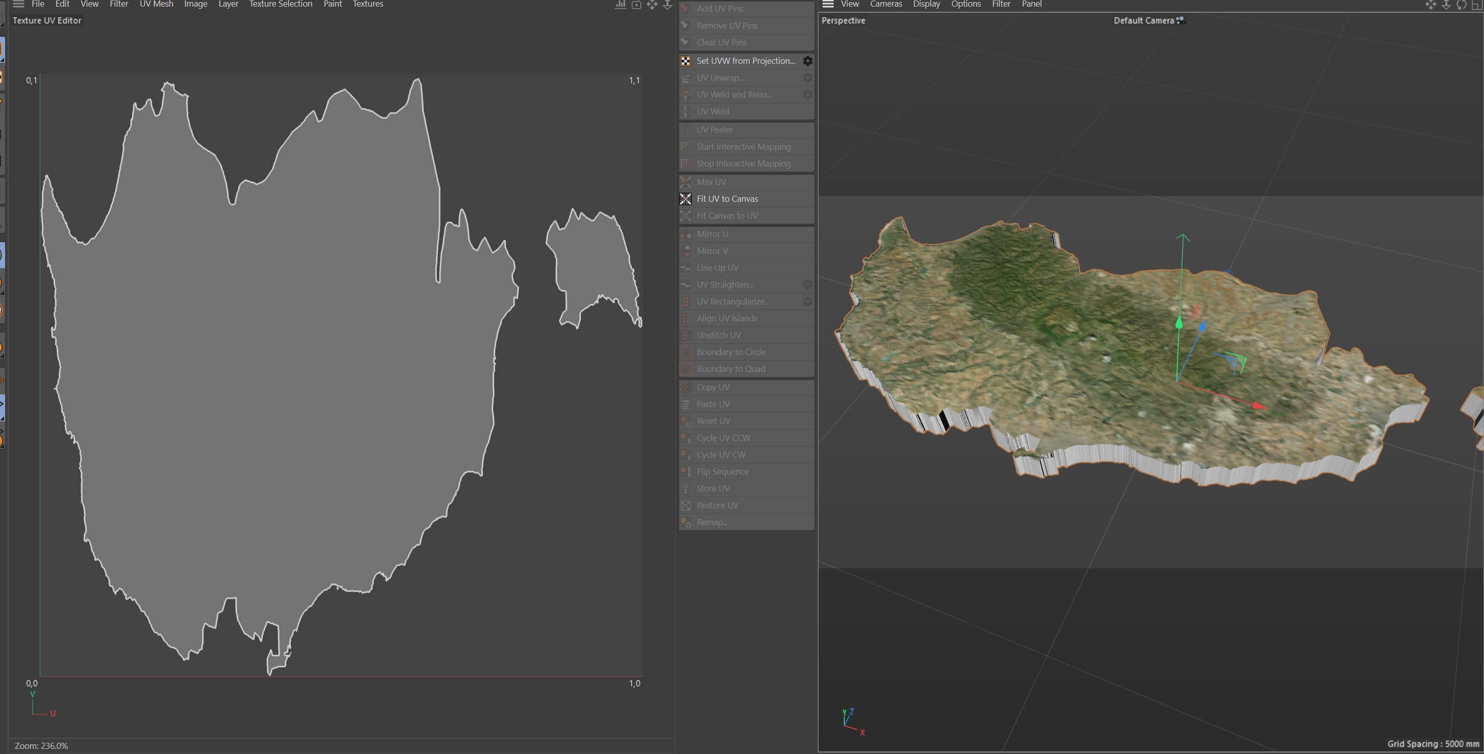 Cyprus Terrain Map - 3D Model by 3dstudio