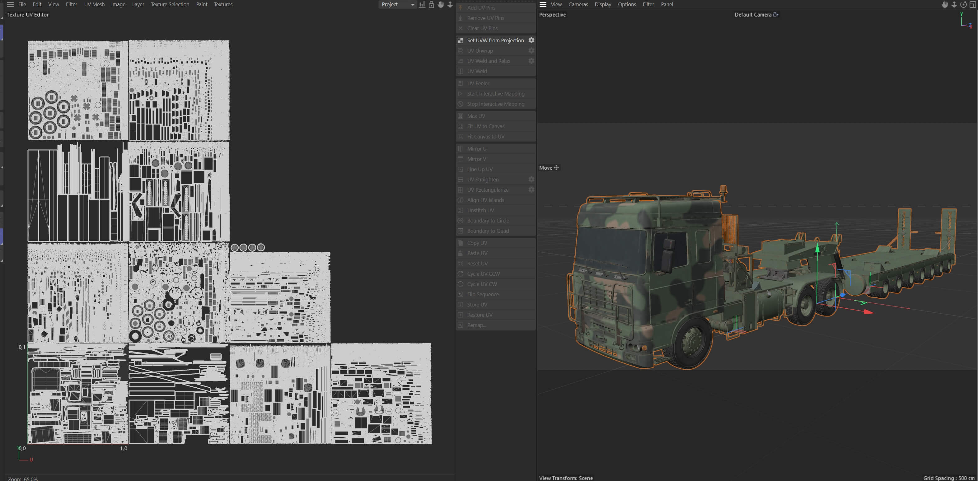 DAF Tropco Truck with Trolley - 3D Model by 3dstudio