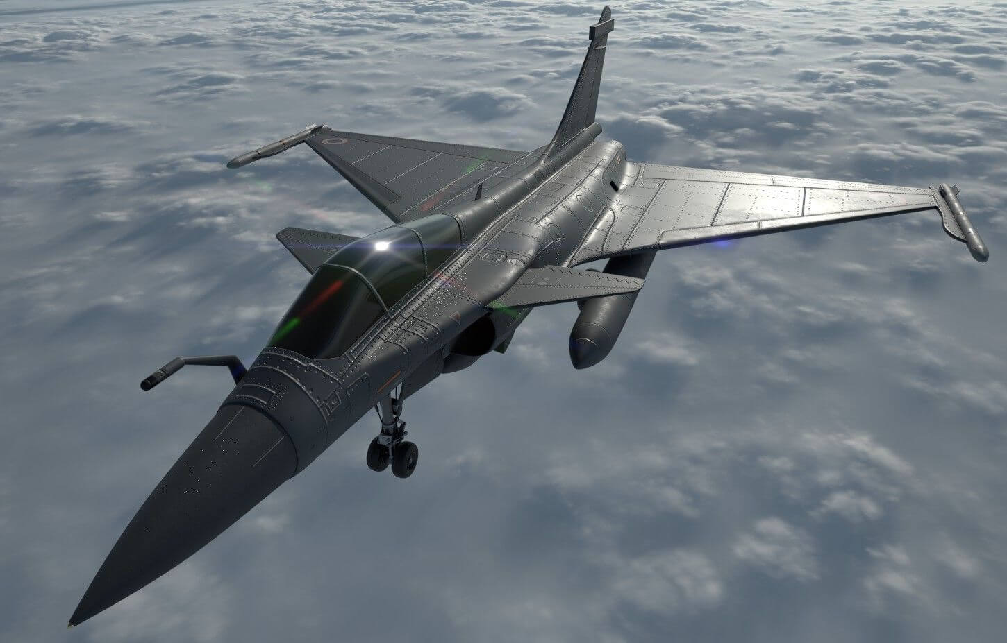 Dassault Rafale - 3D Model by 3dstudio