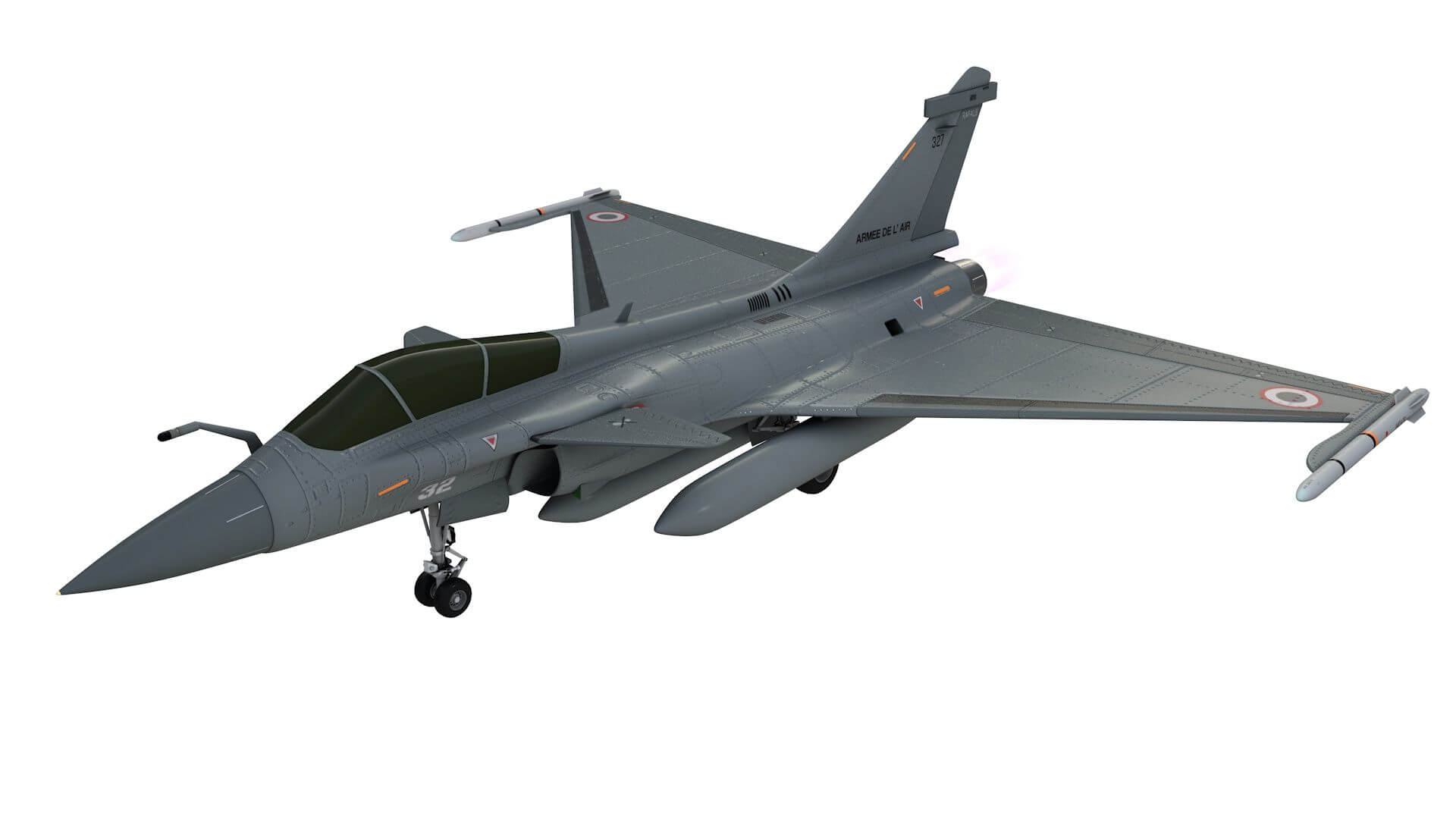 Dassault Rafale - 3D Model by 3dstudio