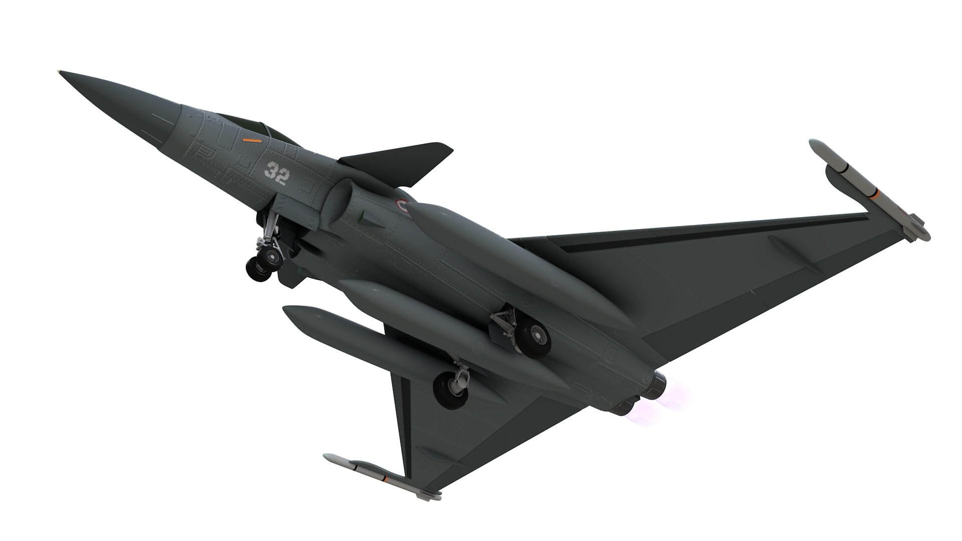 Dassault Rafale - 3D Model by 3dstudio