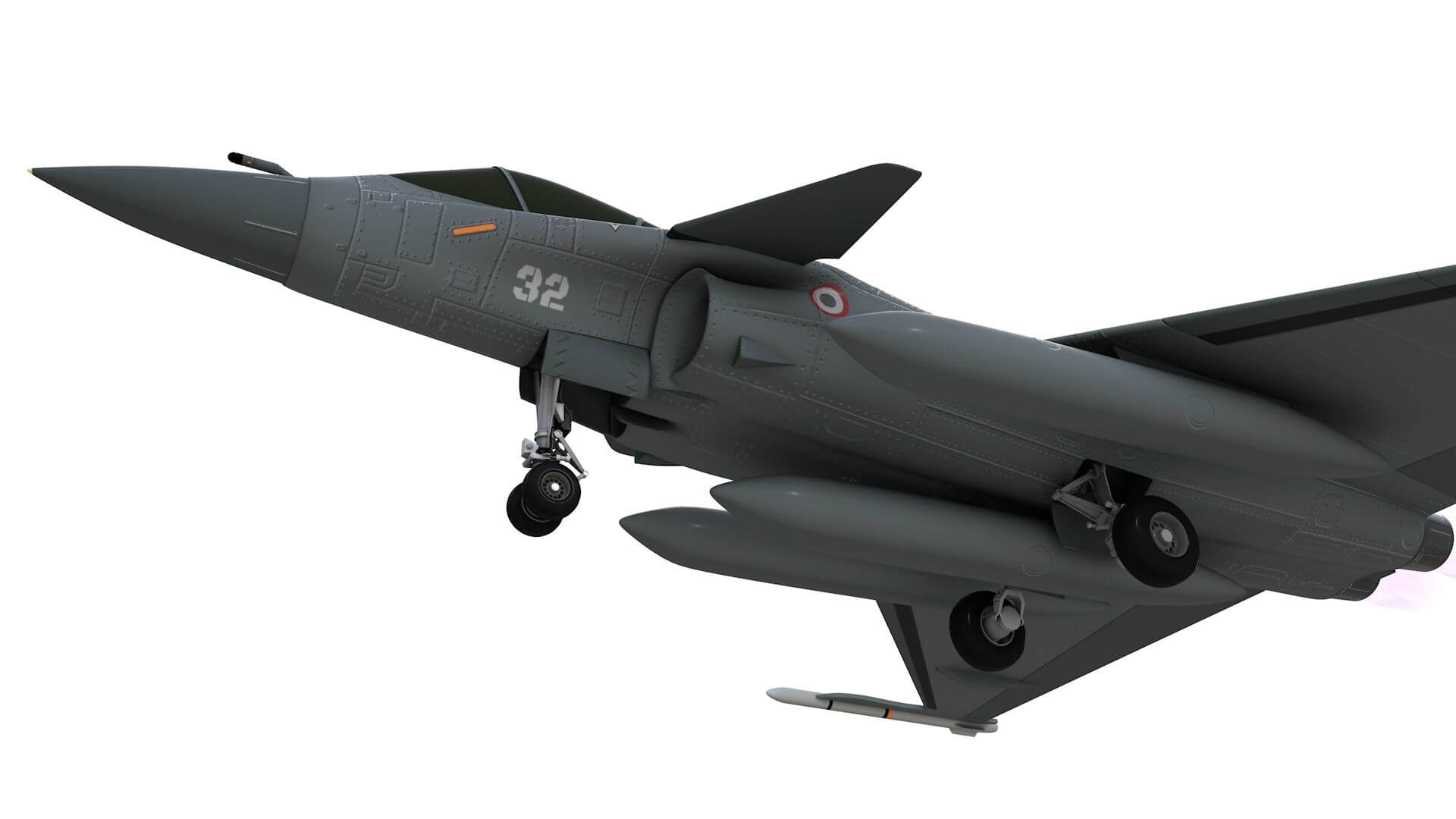Dassault Rafale - 3D Model by 3dstudio