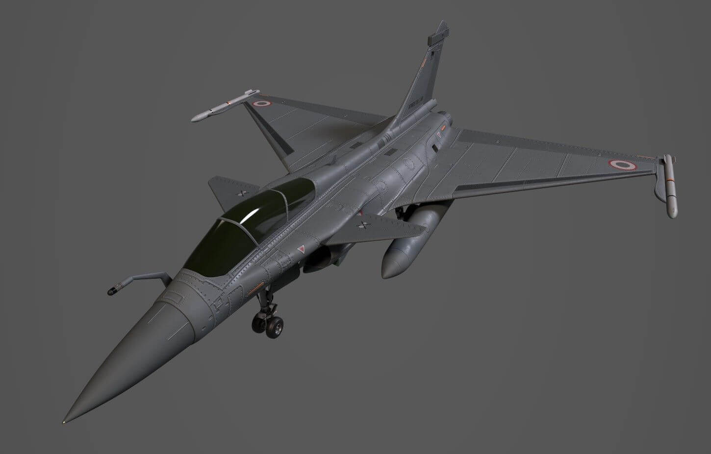 Dassault Rafale - 3D Model by 3dstudio