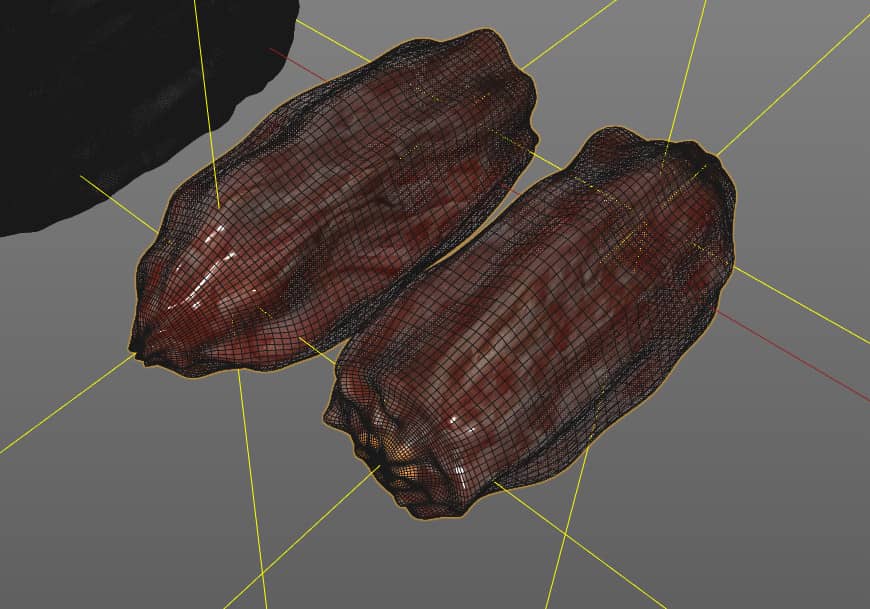 Dates - 3D Model by 3dstudio