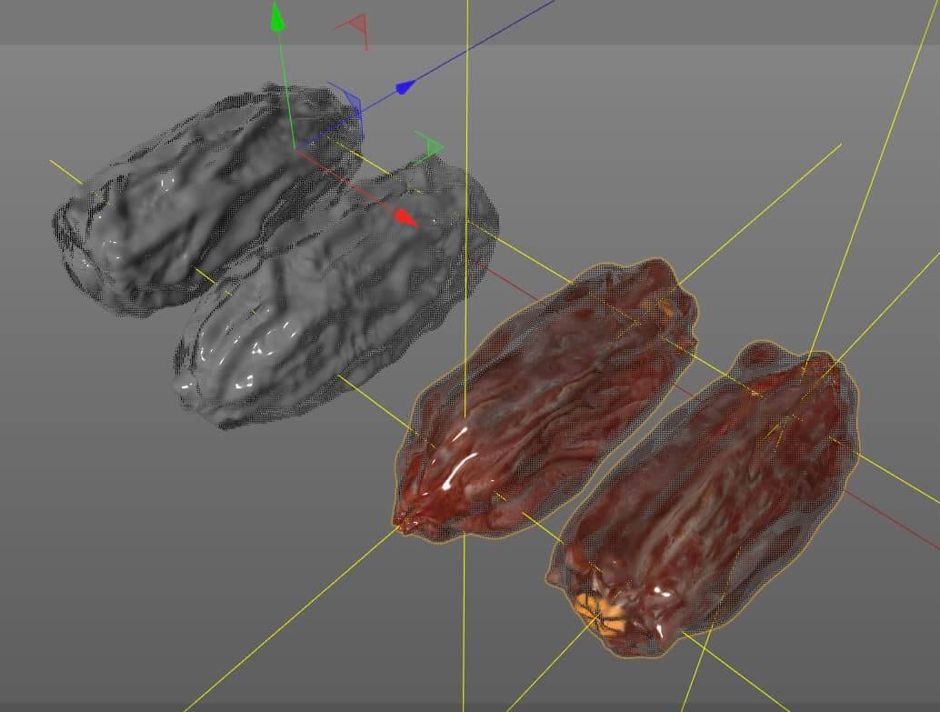 Dates - 3D Model by 3dstudio