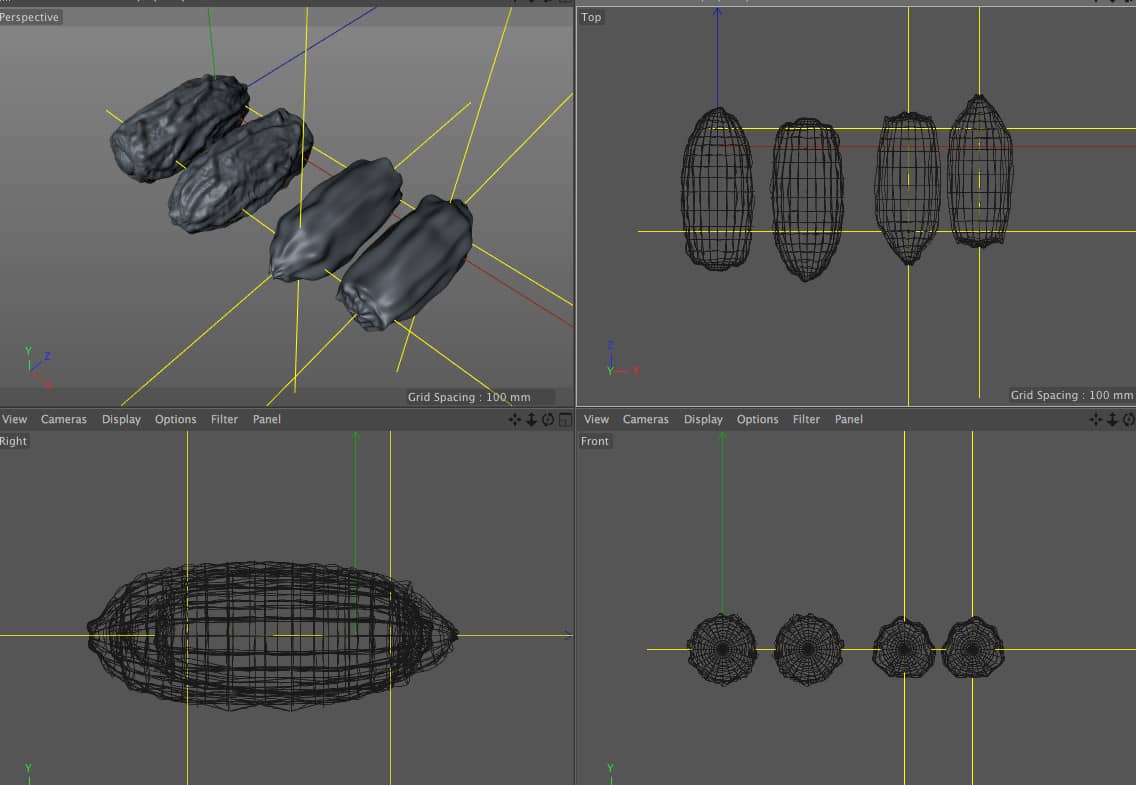Dates - 3D Model by 3dstudio