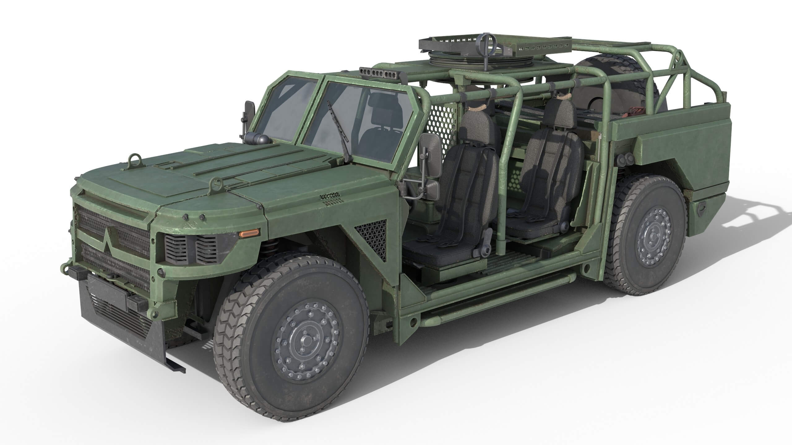 Defenture Mammoth Military Combat 3D Model by 3dstudio