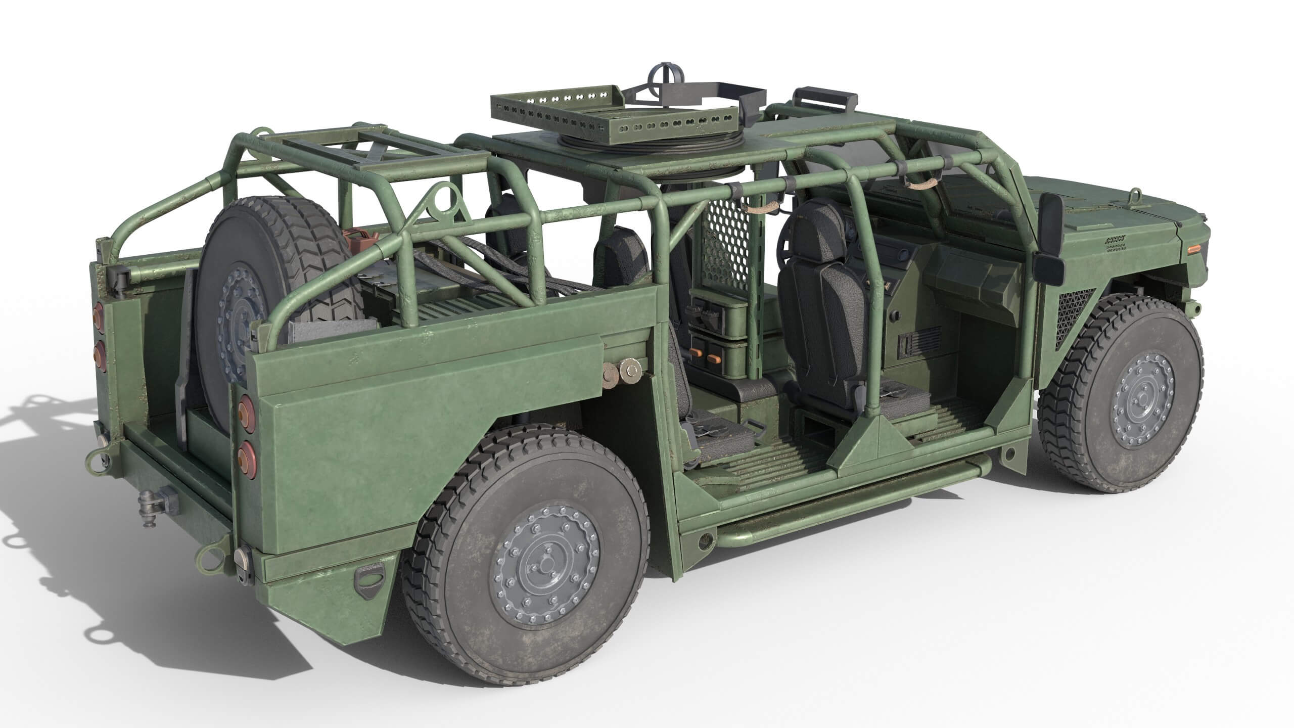 Defenture Mammoth Military Combat 3D Model by 3dstudio