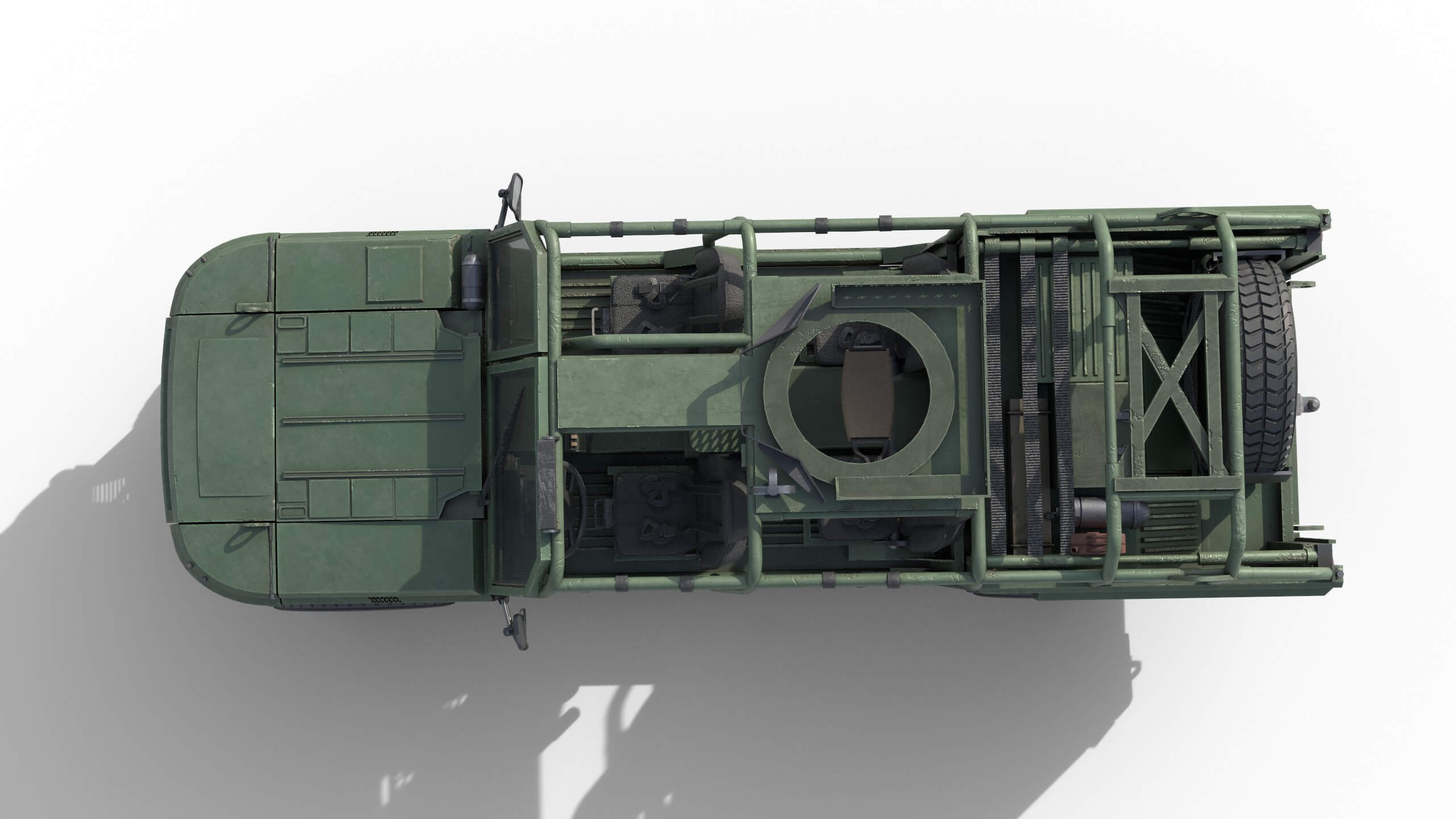 Defenture Mammoth Military Combat 3D Model by 3dstudio