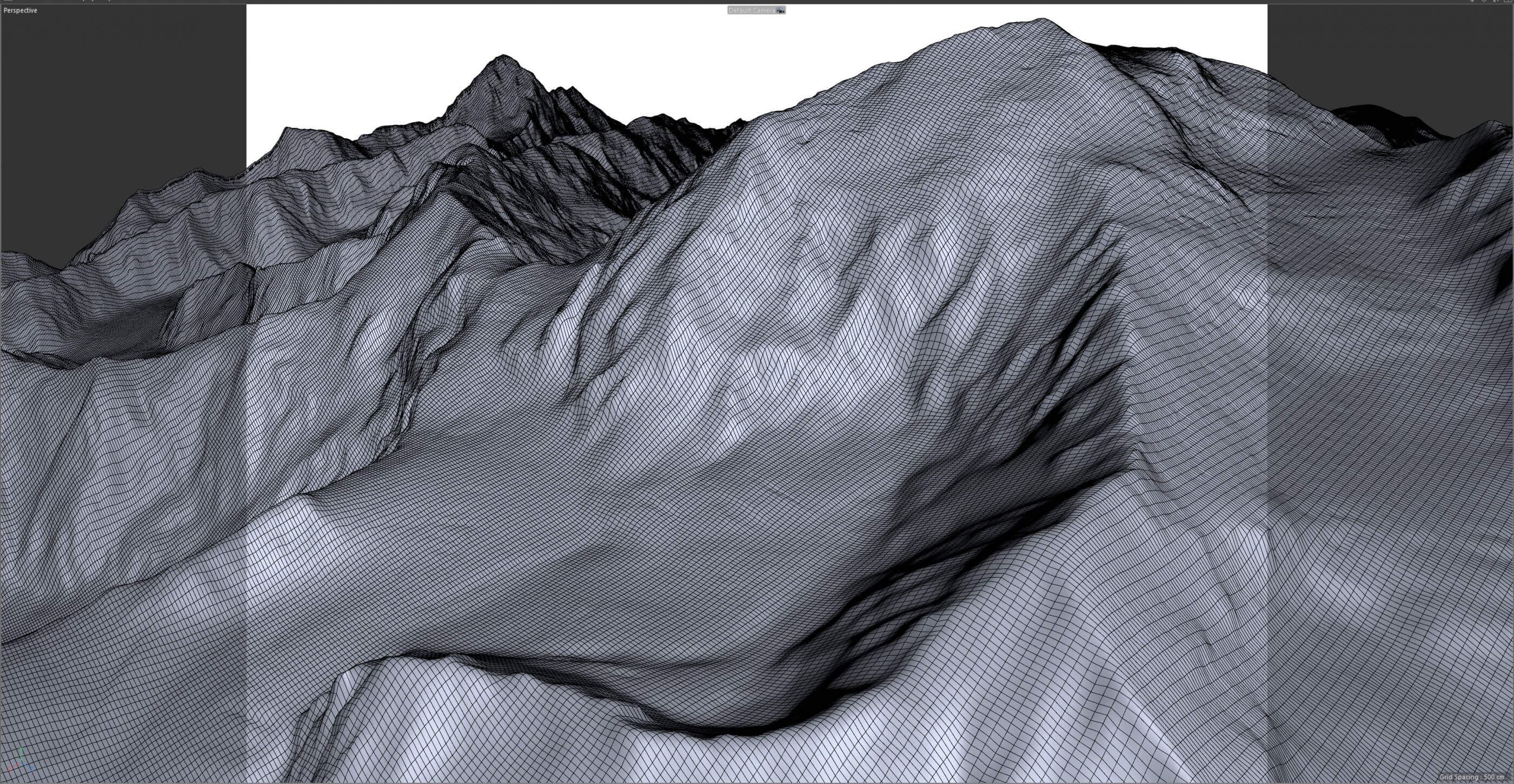 Denali Mountain Alaska USA Terrain 3D Model by 3dstudio