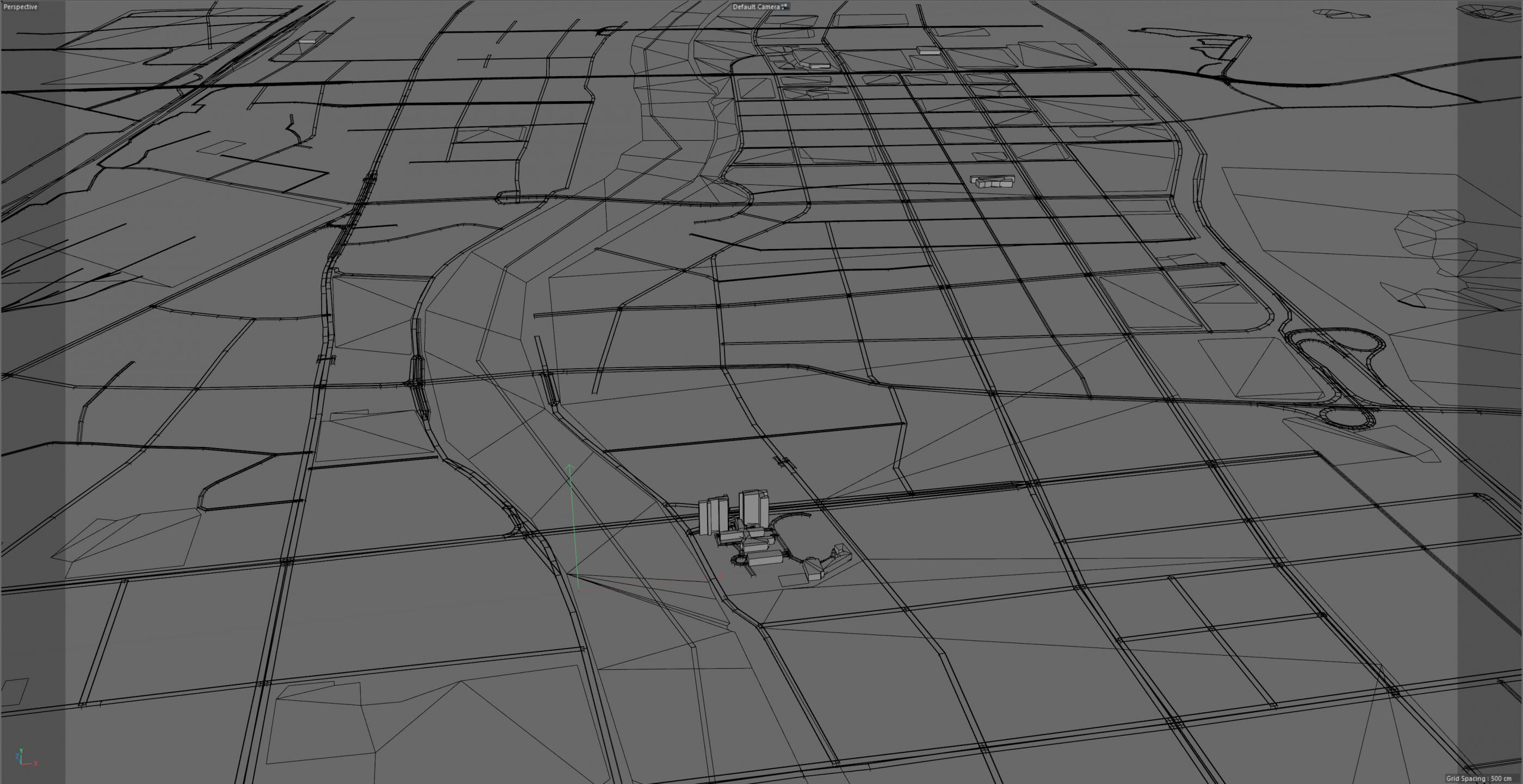 Deyang City Sichuan China 3D Model 20km by 3dstudio