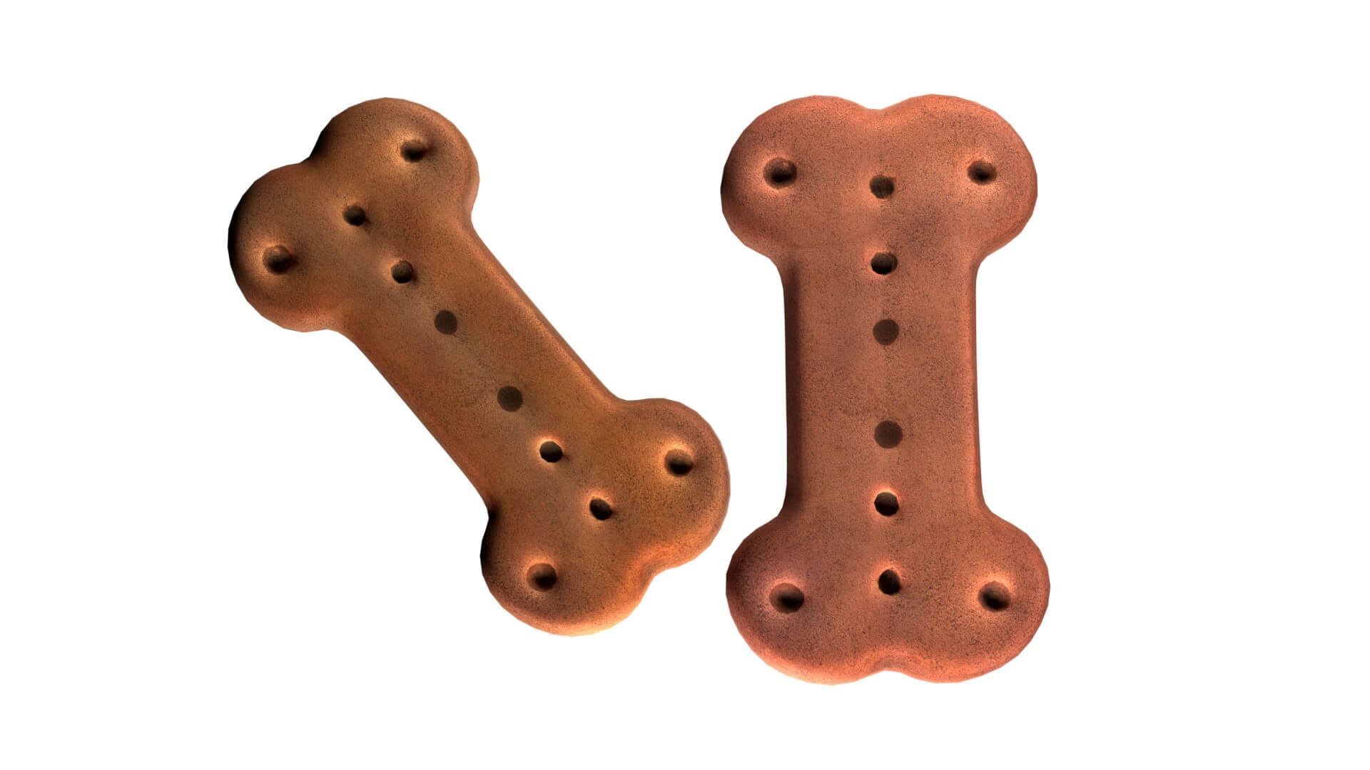 Dog Food Bone - 3D Model by 3dstudio