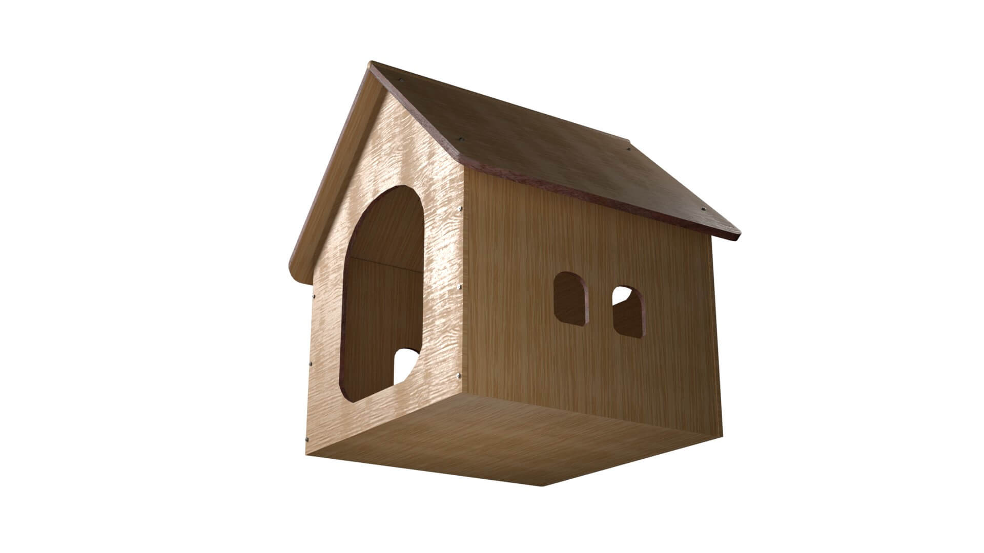 Dog House 3D Model by 3dstudio
