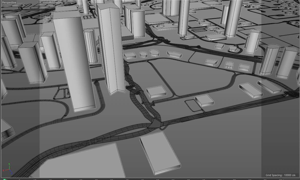 Doha Qatar - 3D Model by 3dstudio