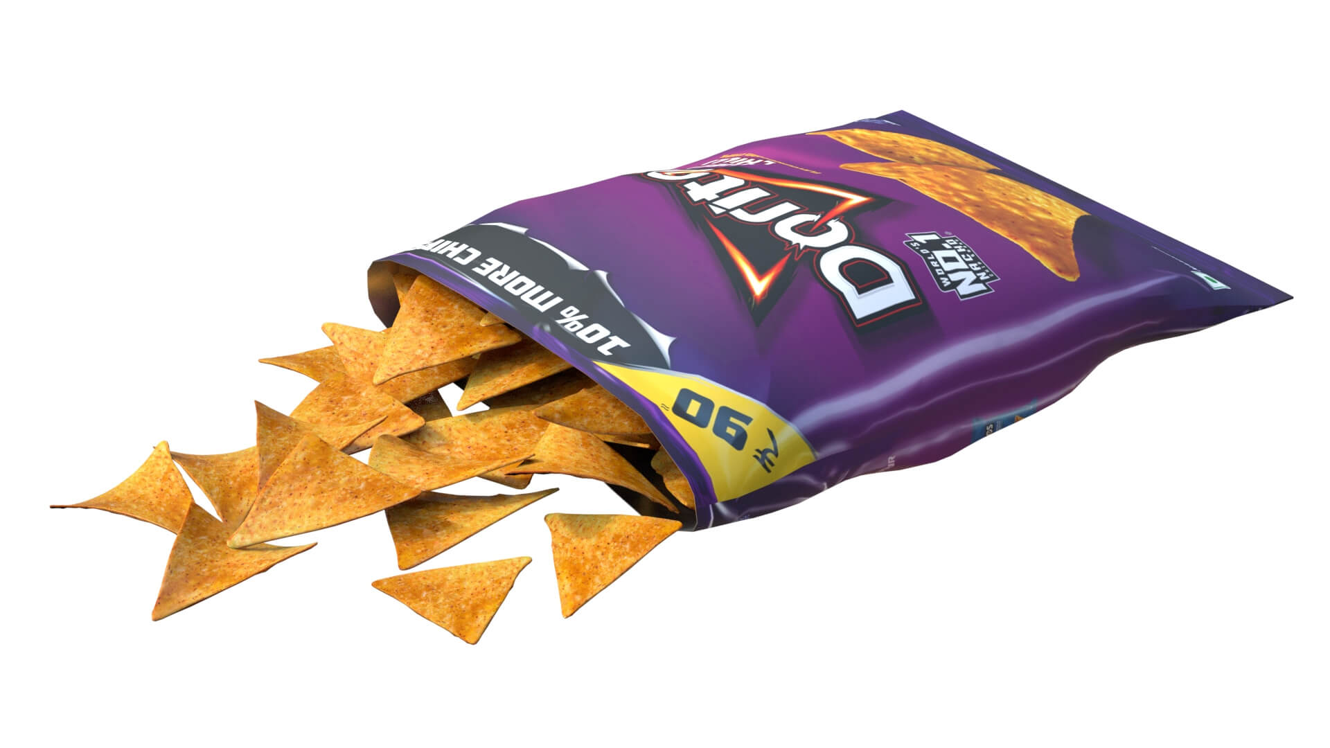 Doritos Sweet Chili - 3D Model by 3dstudio