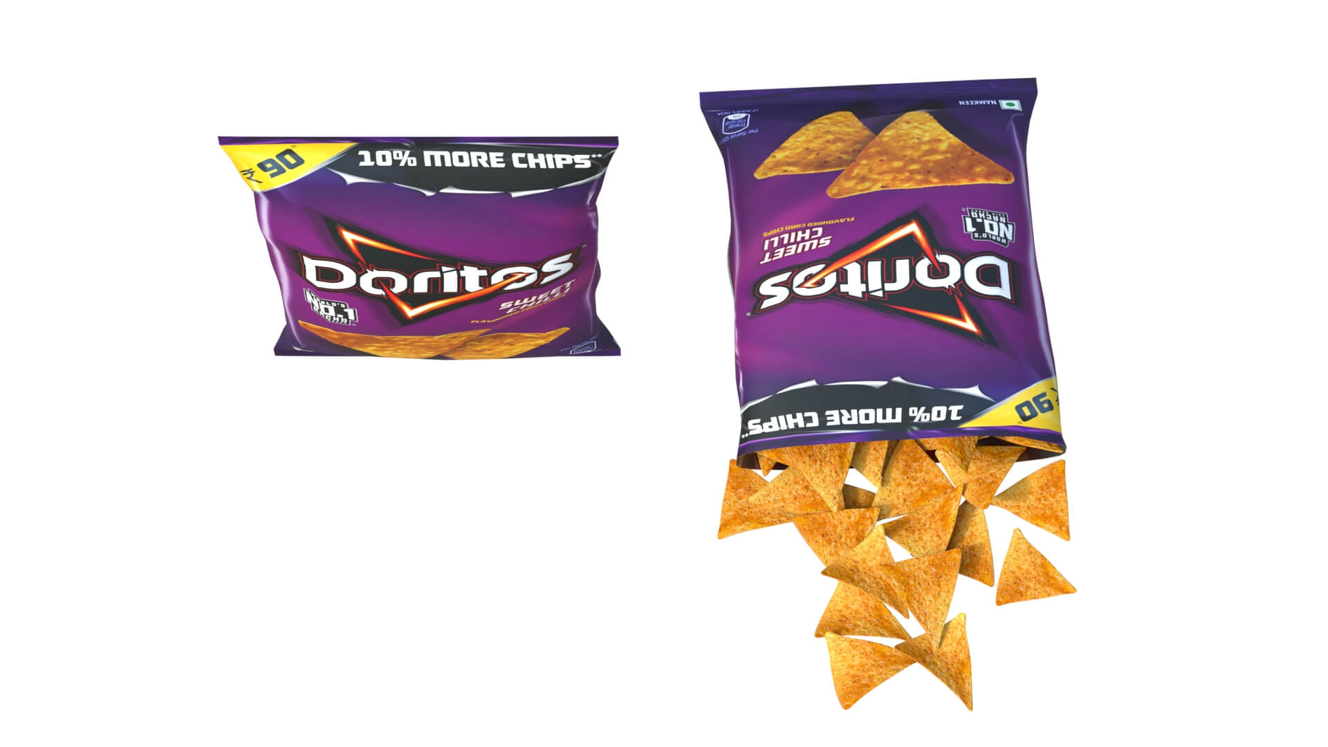 Doritos Sweet Chili - 3D Model by 3dstudio