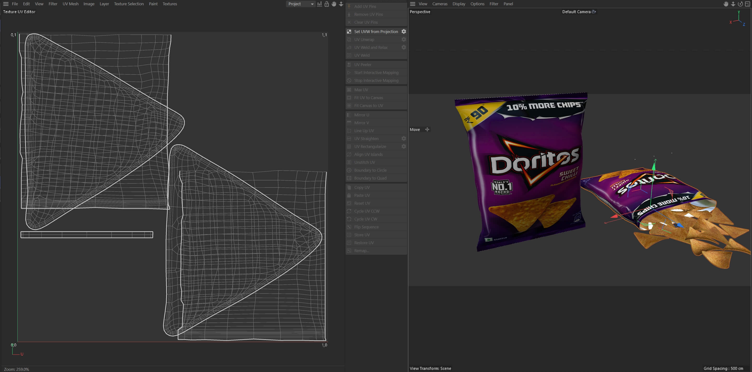 Doritos Sweet Chili - 3D Model by 3dstudio