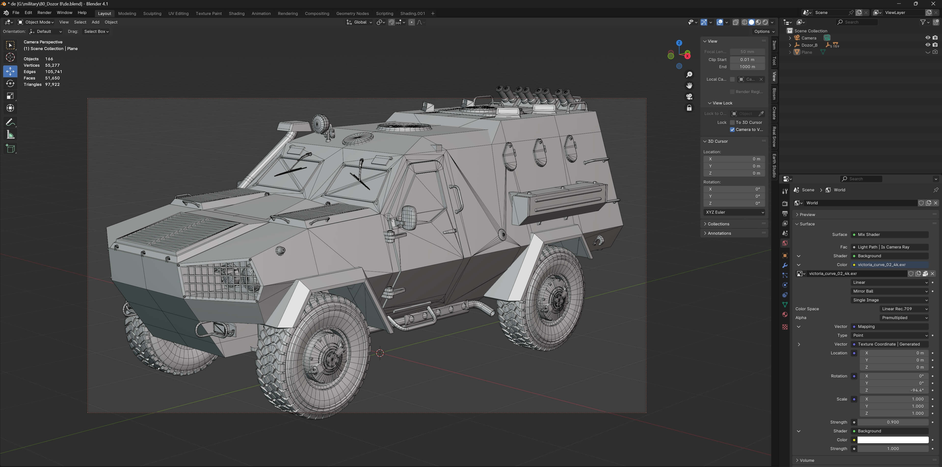 Dozor B Infantry Mobility Vehicle - 3D Model by 3dstudio