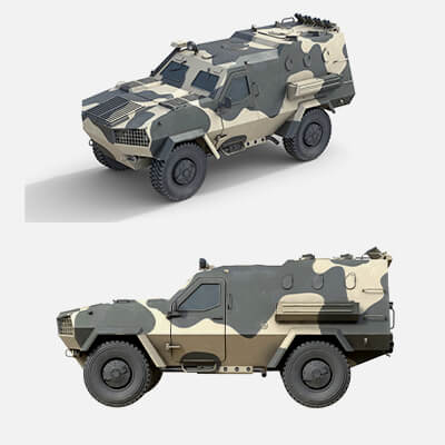 Dozor B Infantry Mobility Vehicle - 3D Model by 3dstudio