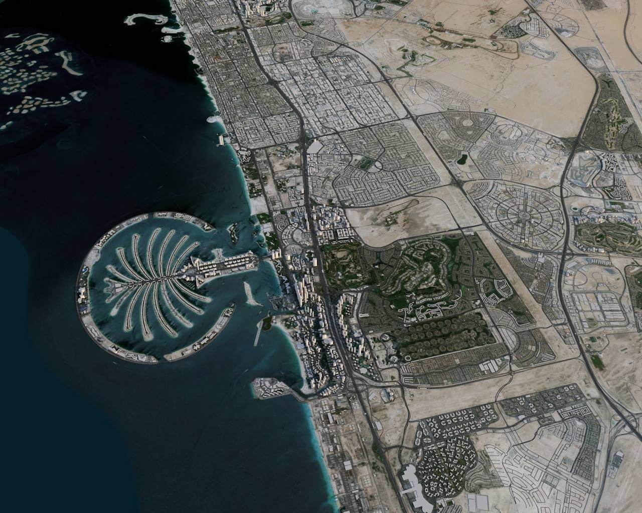 Dubai UAE - 3D Model by 3dstudio