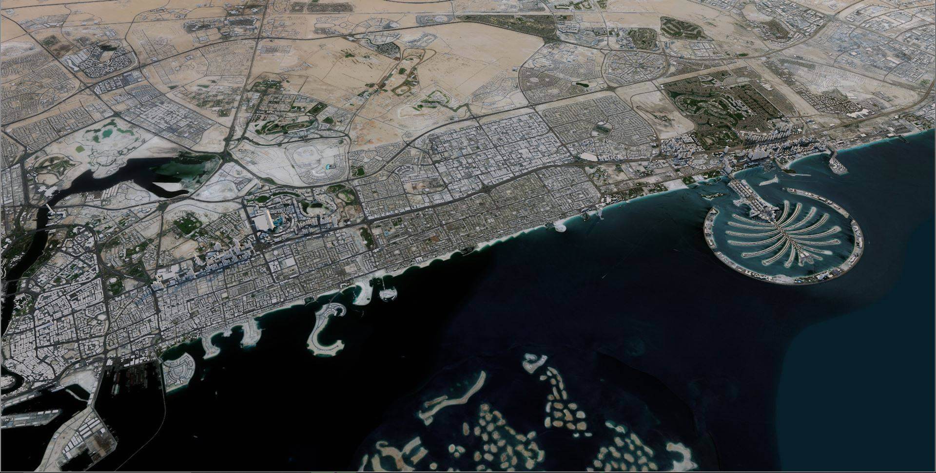 Dubai UAE - 3D Model by 3dstudio