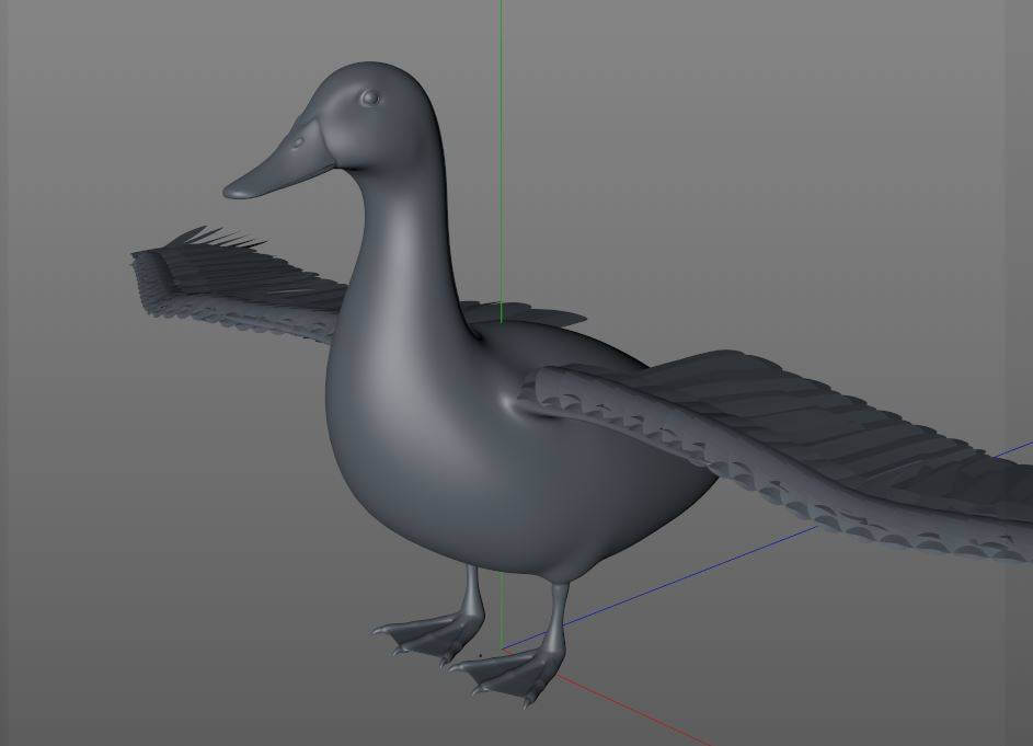 Duck - 3D Model by 3dstudio