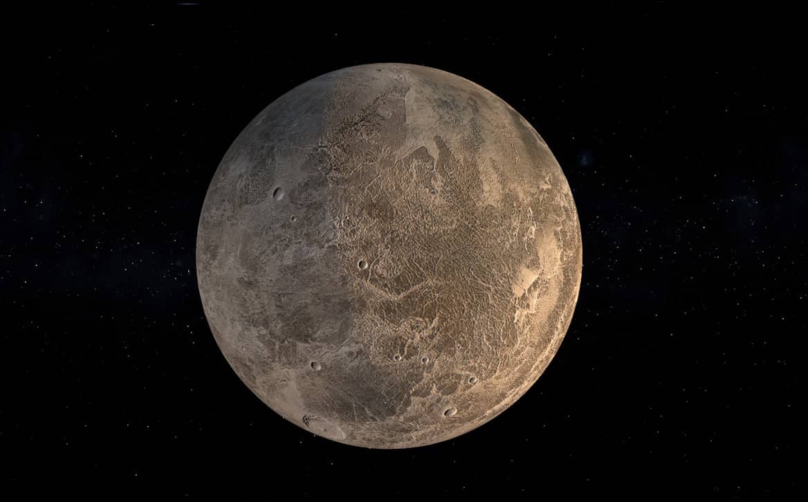 Ceres Dwarf Planet Location